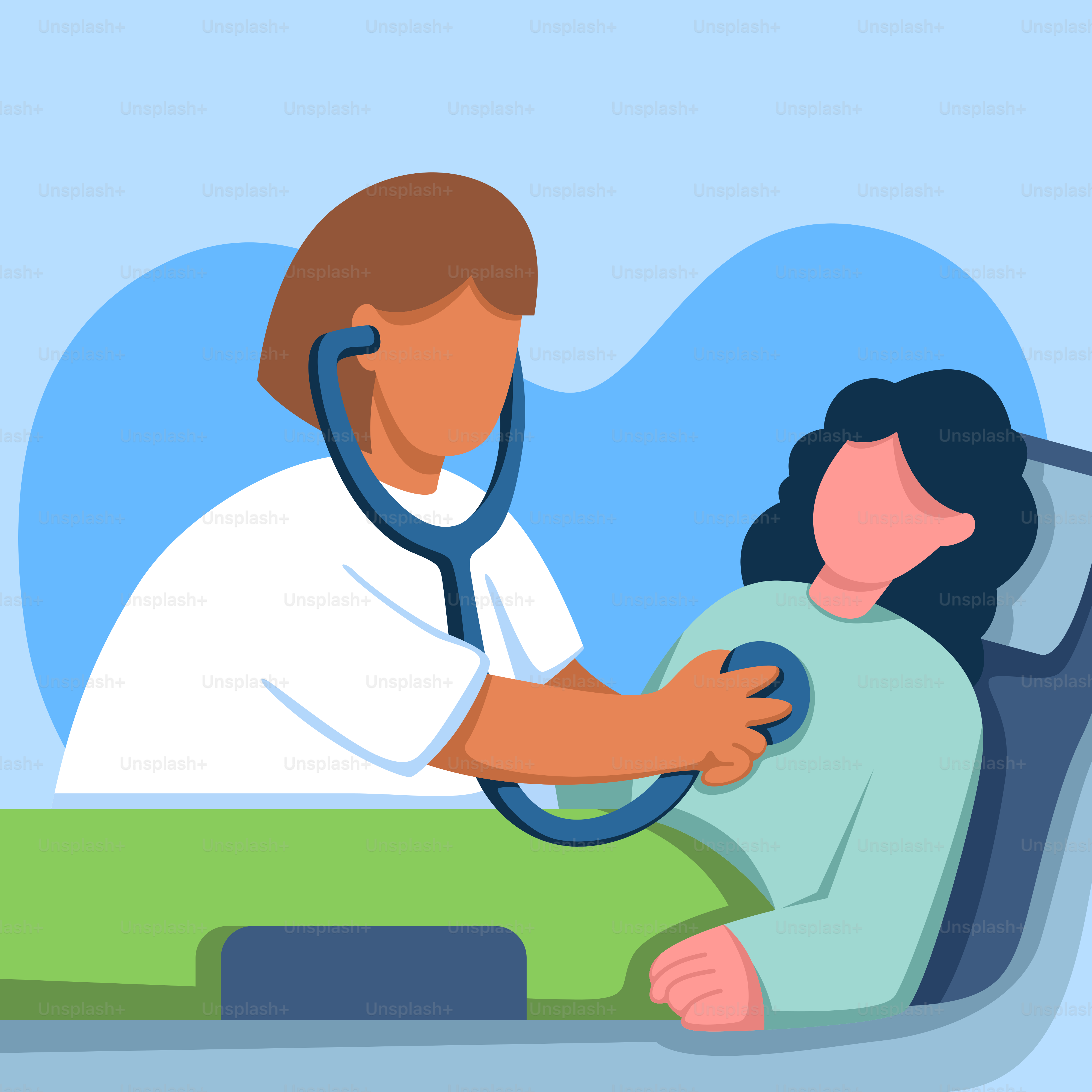 A blood pressure monitor with a heart on it vector – Illustration Image ...