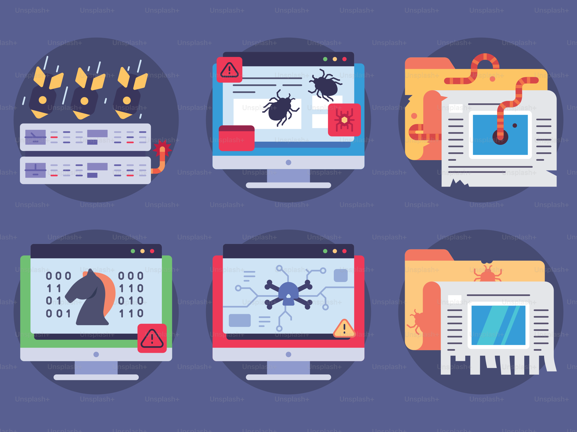 A bunch of different types of computers vector – Vector Image on Unsplash