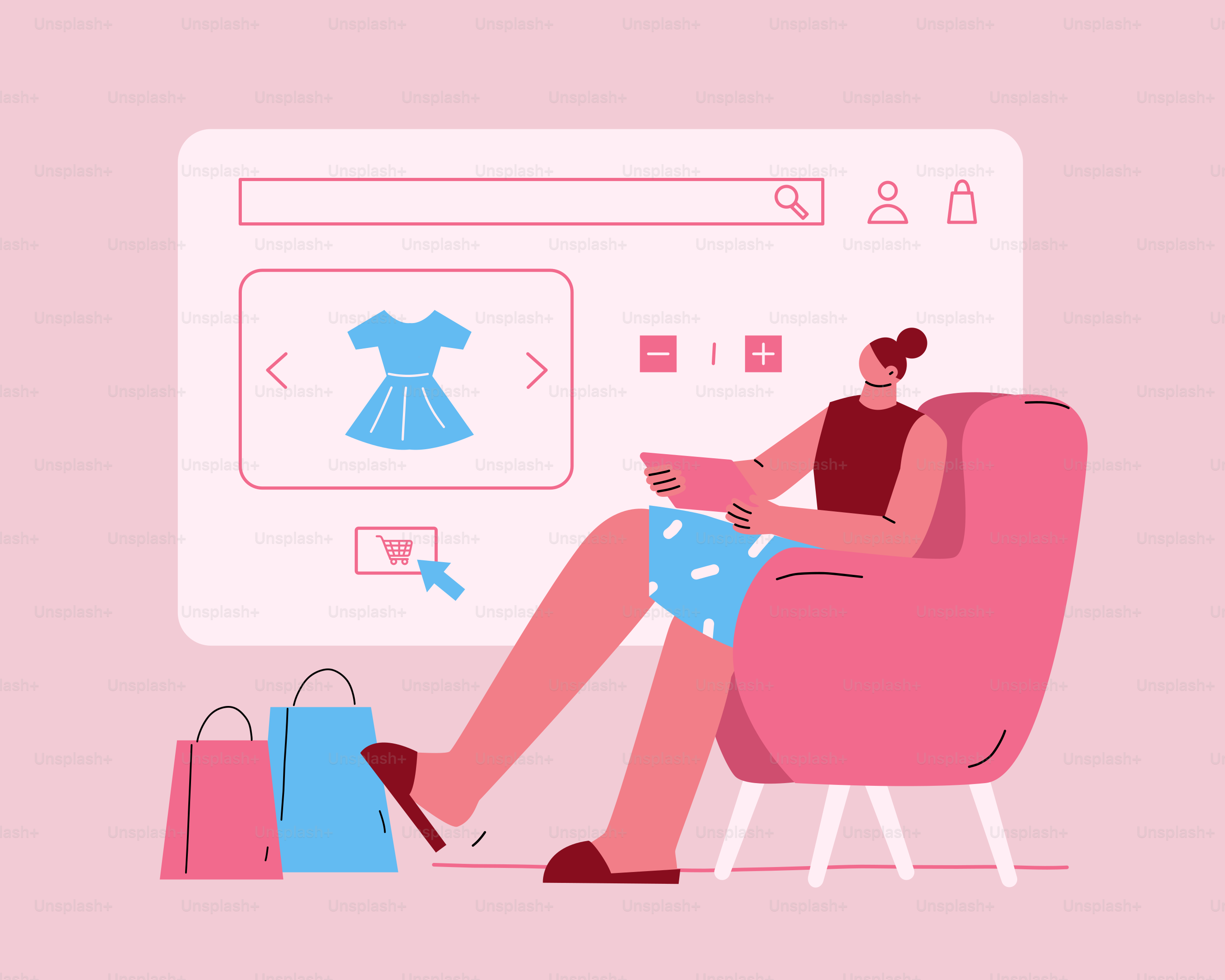 A woman is holding a giant cell phone vector – Technology Image on Unsplash