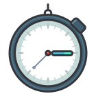 A stopwatch icon with a white background vector – Timer Image on Unsplash