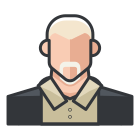 A man with a beard and a mustache vector – Avatar Image on Unsplash