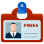 A badge with a picture of a man on it vector – Badge Image on Unsplash