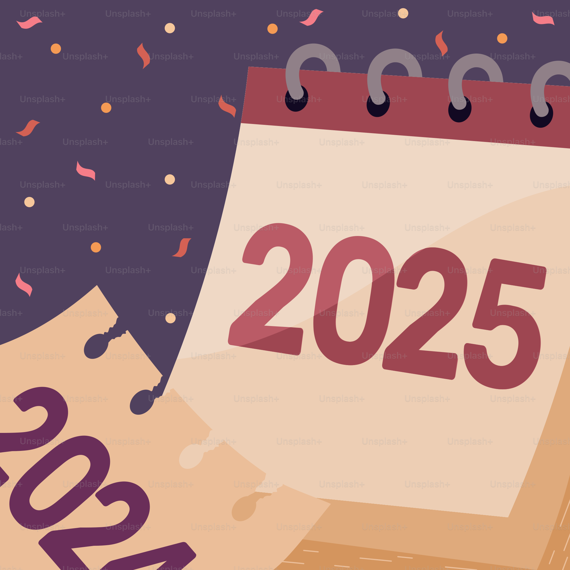 Un calendario con la data 2055 vettoriale – Immagine di Felice Anno ...