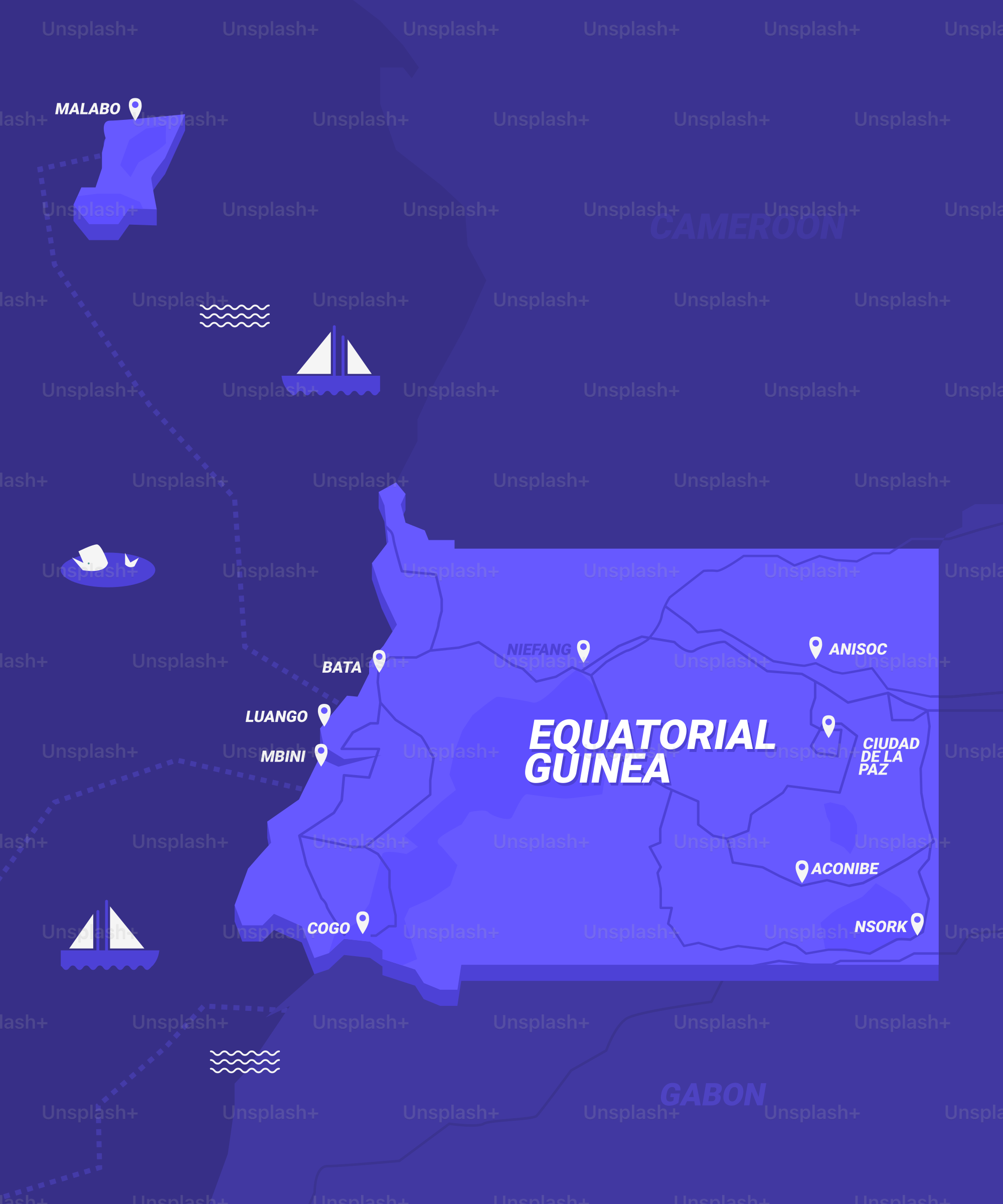 A map of the state of chad vector – Illustration Image on Unsplash