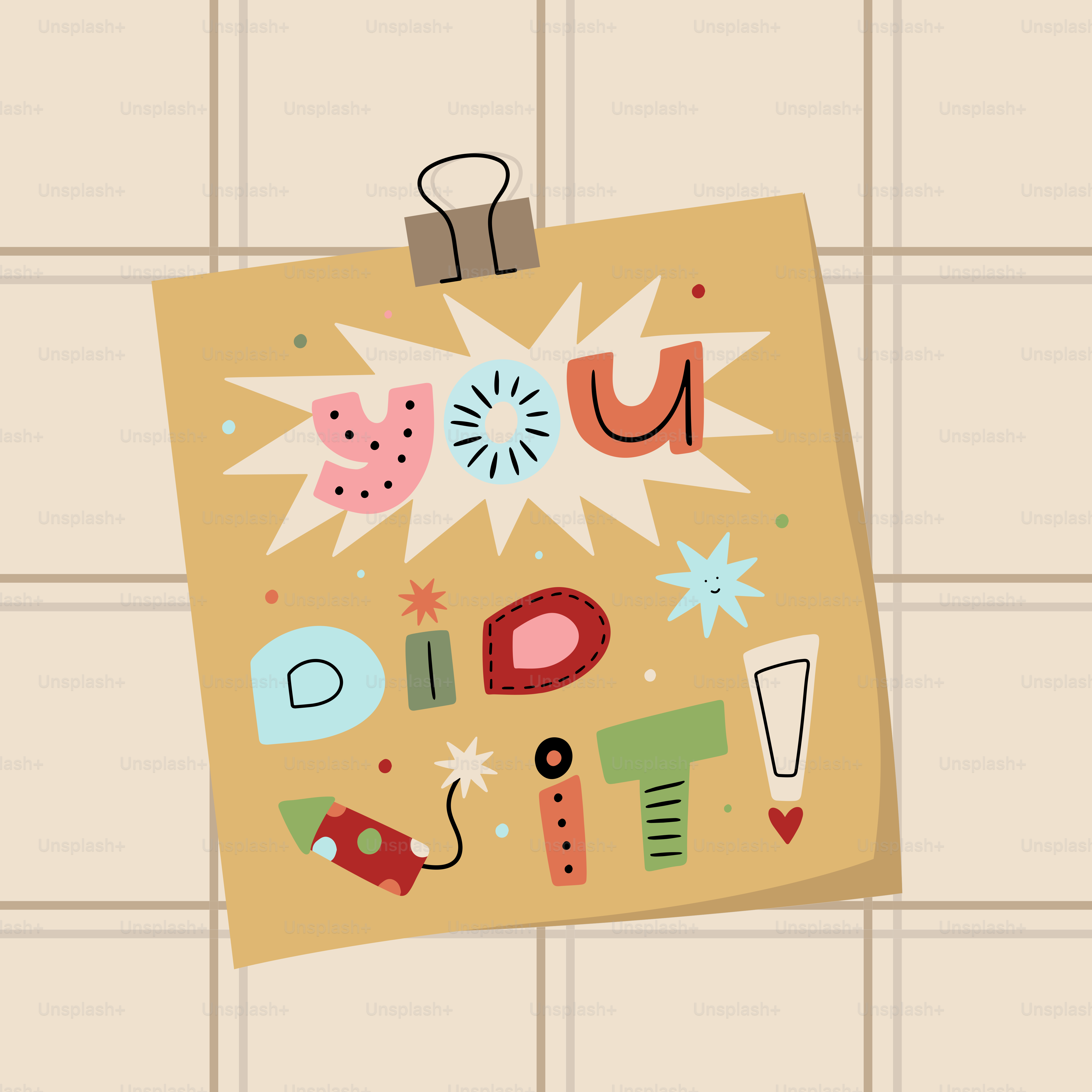 Un cuadro colgado en una pared de azulejos vector – Imagen de Vector en ...