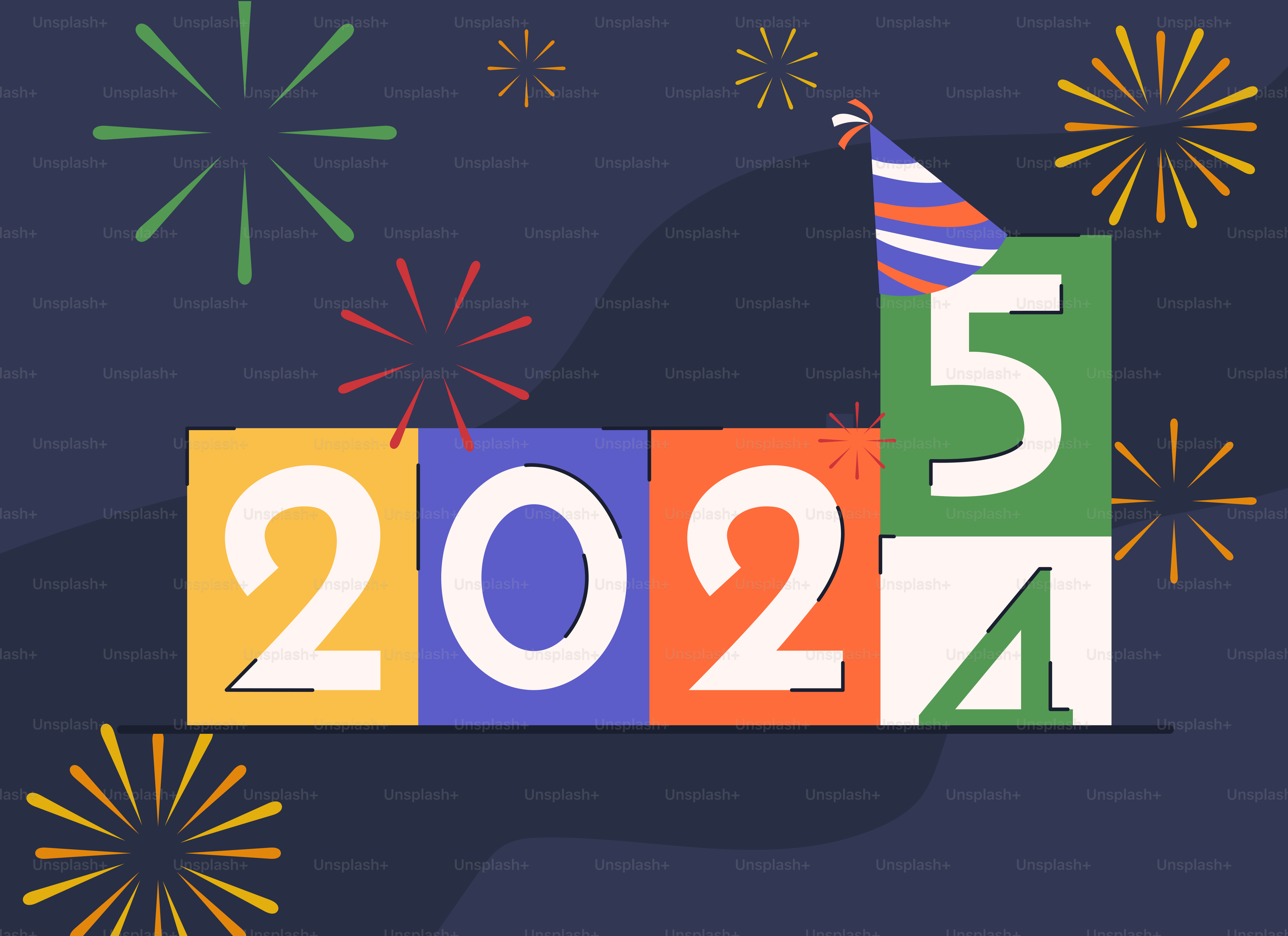 숫자 205와 205가 새겨진 불꽃놀이 벡터 – Unsplash의 2025 이미지