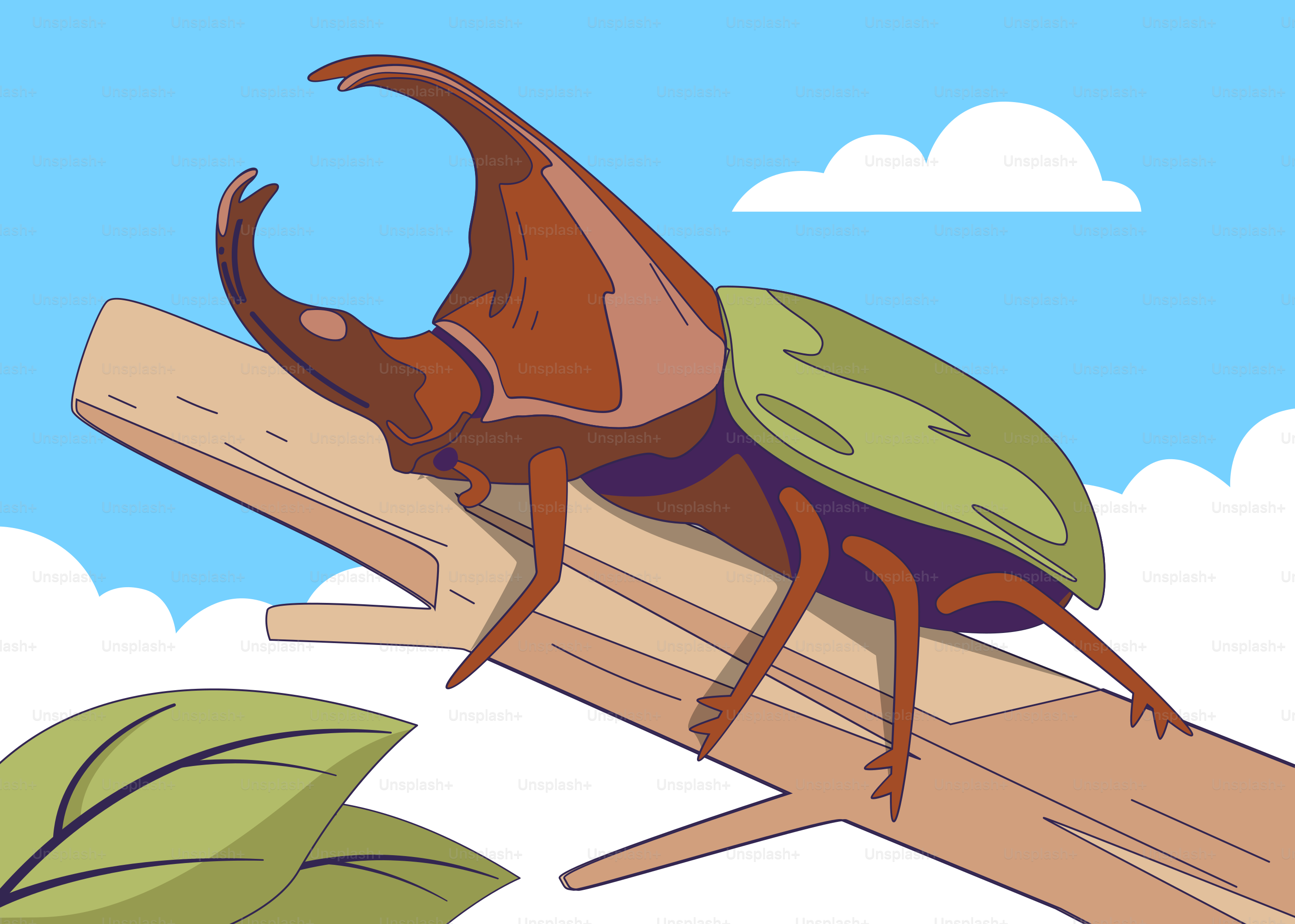 A bug sitting on top of a tree branch vector – Bug Image on Unsplash