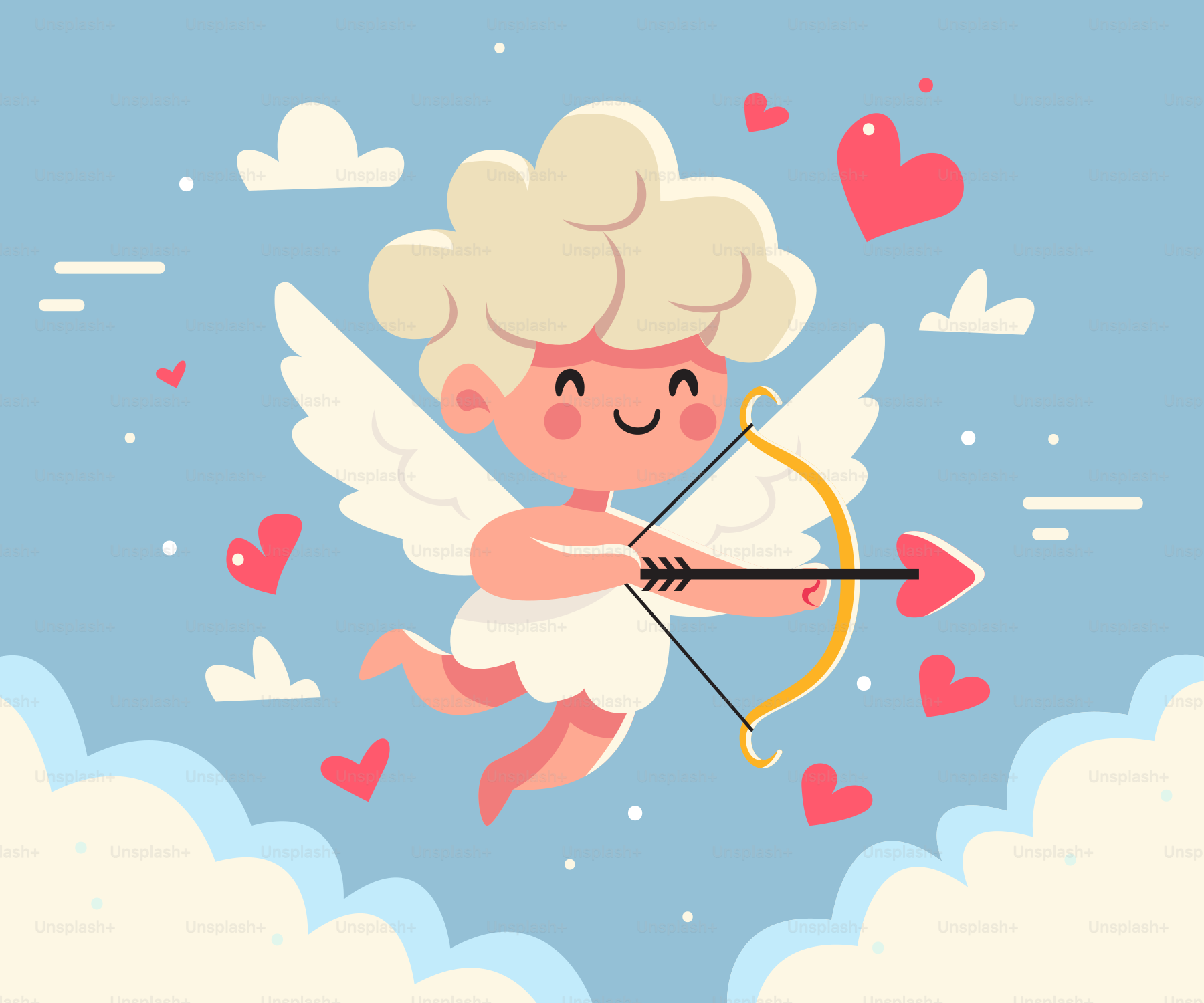 A cupid cupid cupid cupid cupid cupid cupid cup vector – Illustration ...