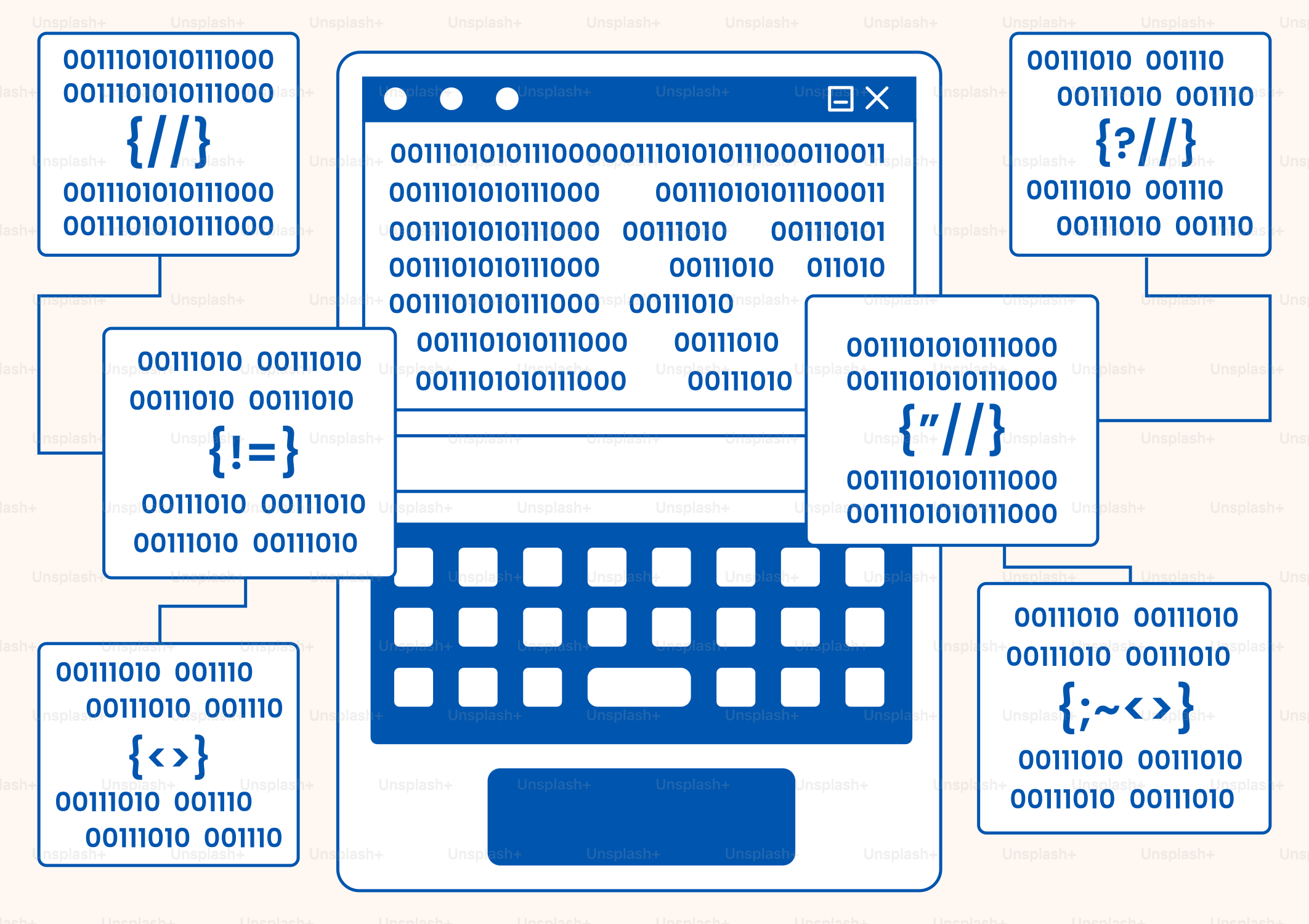 A computer screen with a bunch of numbers on it vector – Technology ...