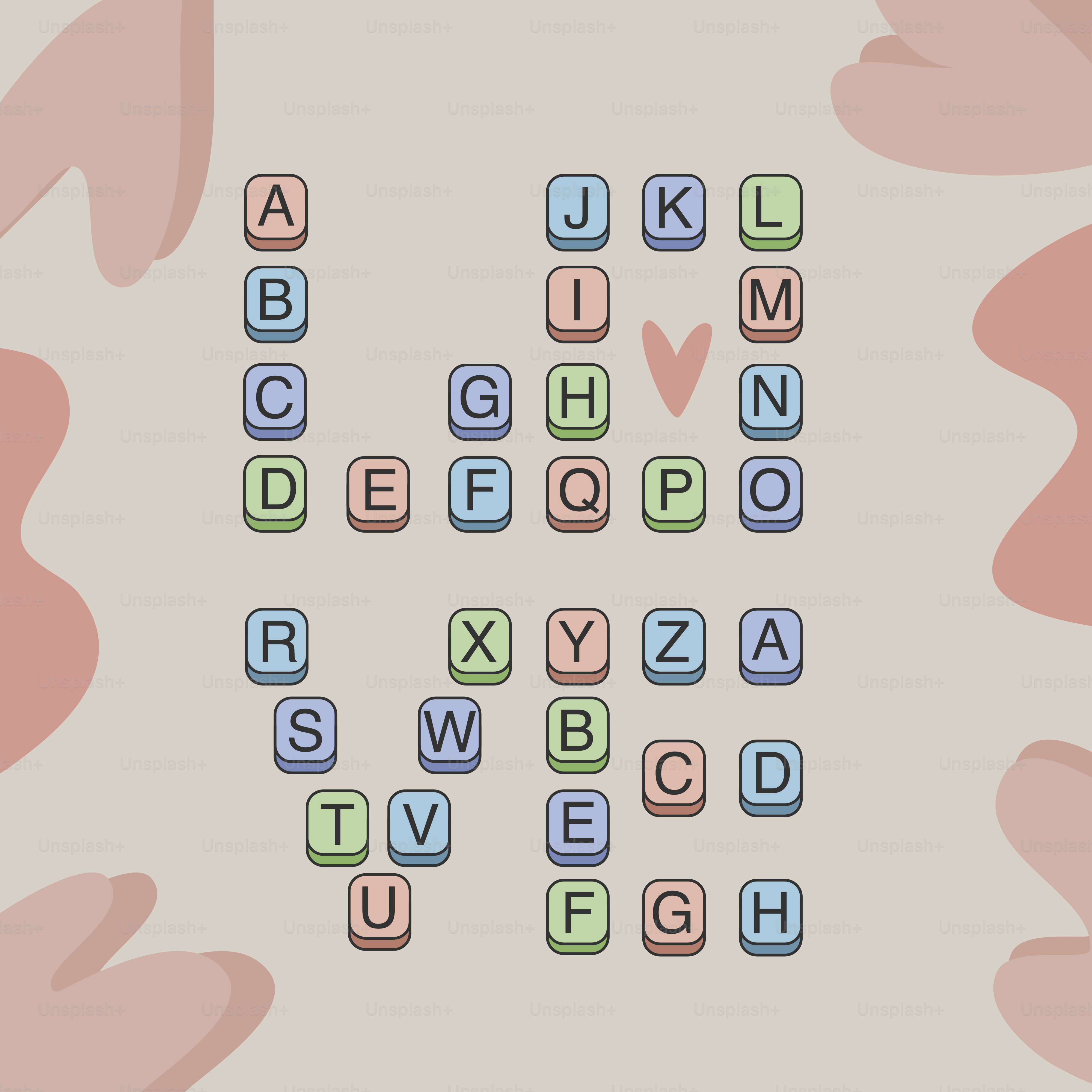 A crossword game with letters and letters vector – Love Image on Unsplash