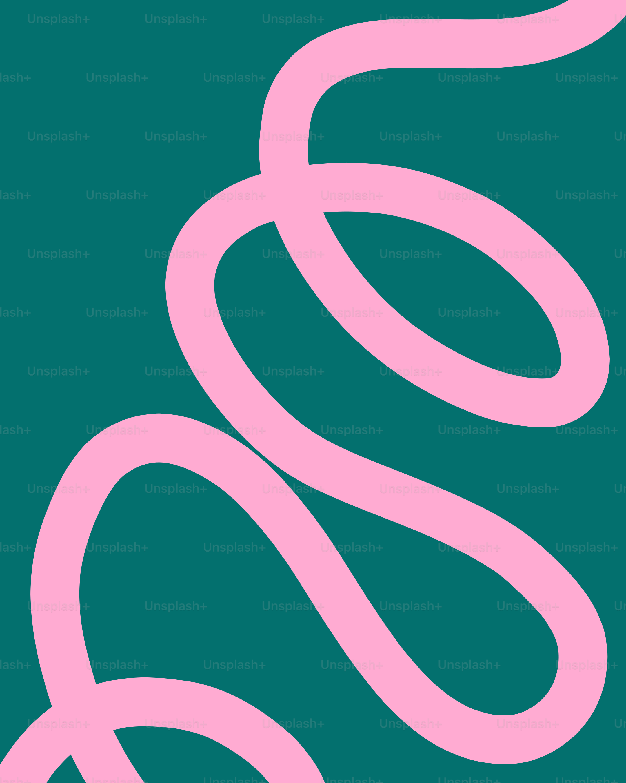 Un serpente rosa su sfondo verde vettoriale – Immagine di Illustrazione ...