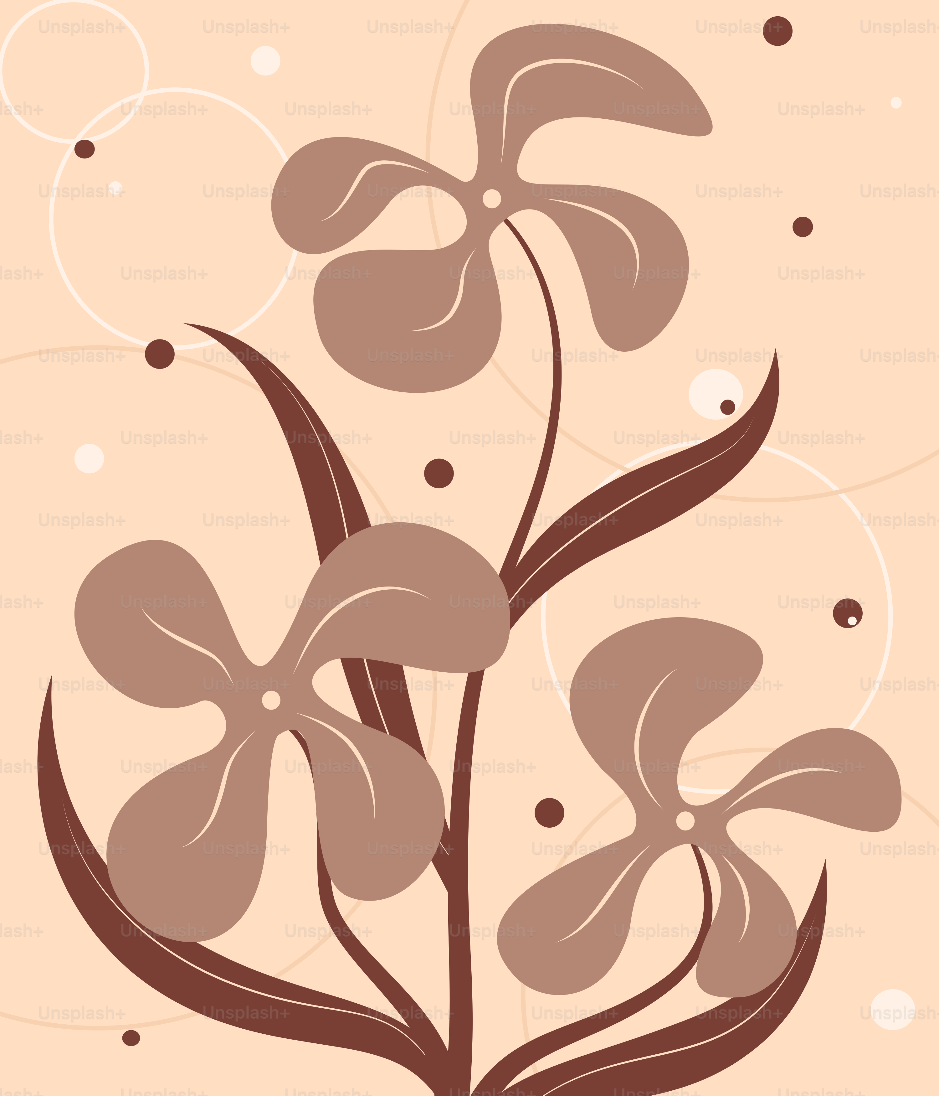 A picture of a flower on a pink background vector – Wallpaper Image on ...