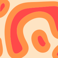 An orange and red pattern on a white background vector – Shape Image on ...