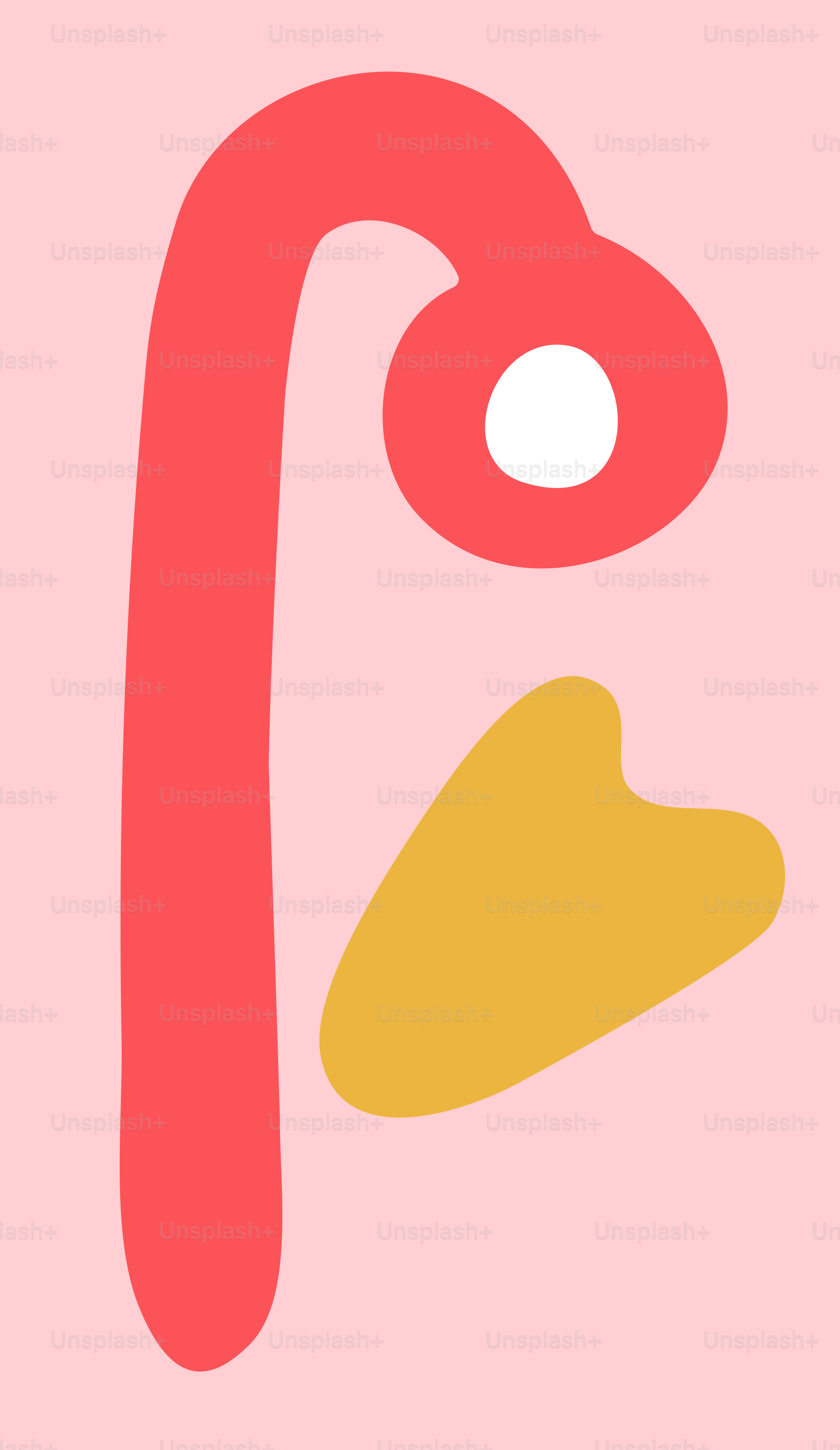 Vektor Logo merah muda dan kuning dengan huruf p di atasnya – Gambar ...