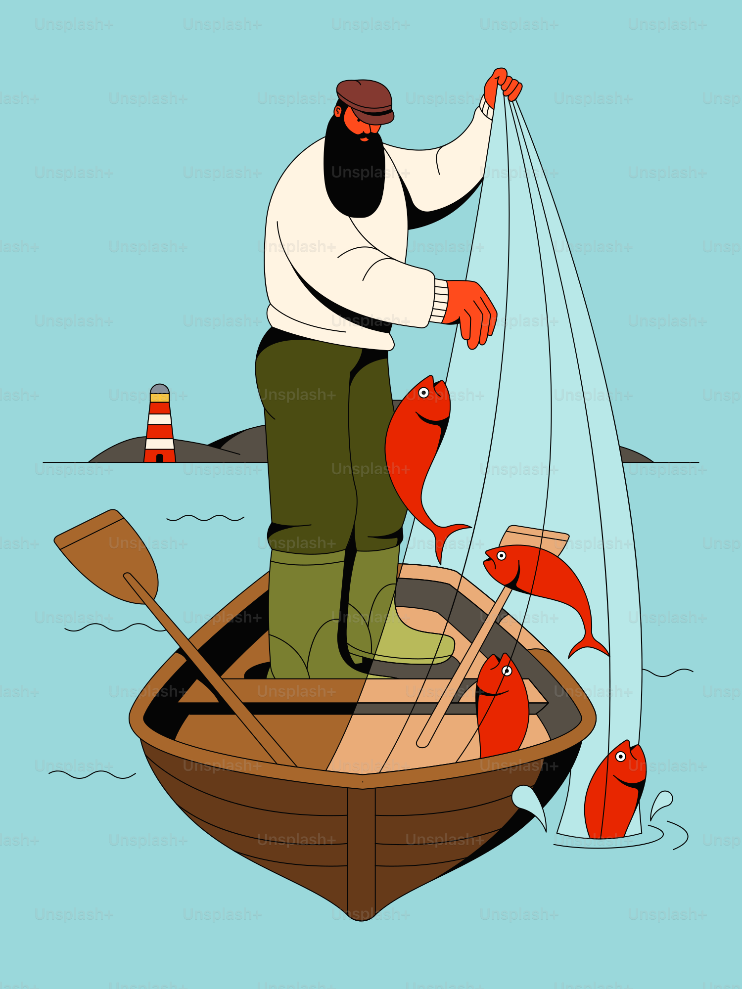 Vektor Botol dengan burung camar di dalamnya – Gambar Ilustrasi di Unsplash