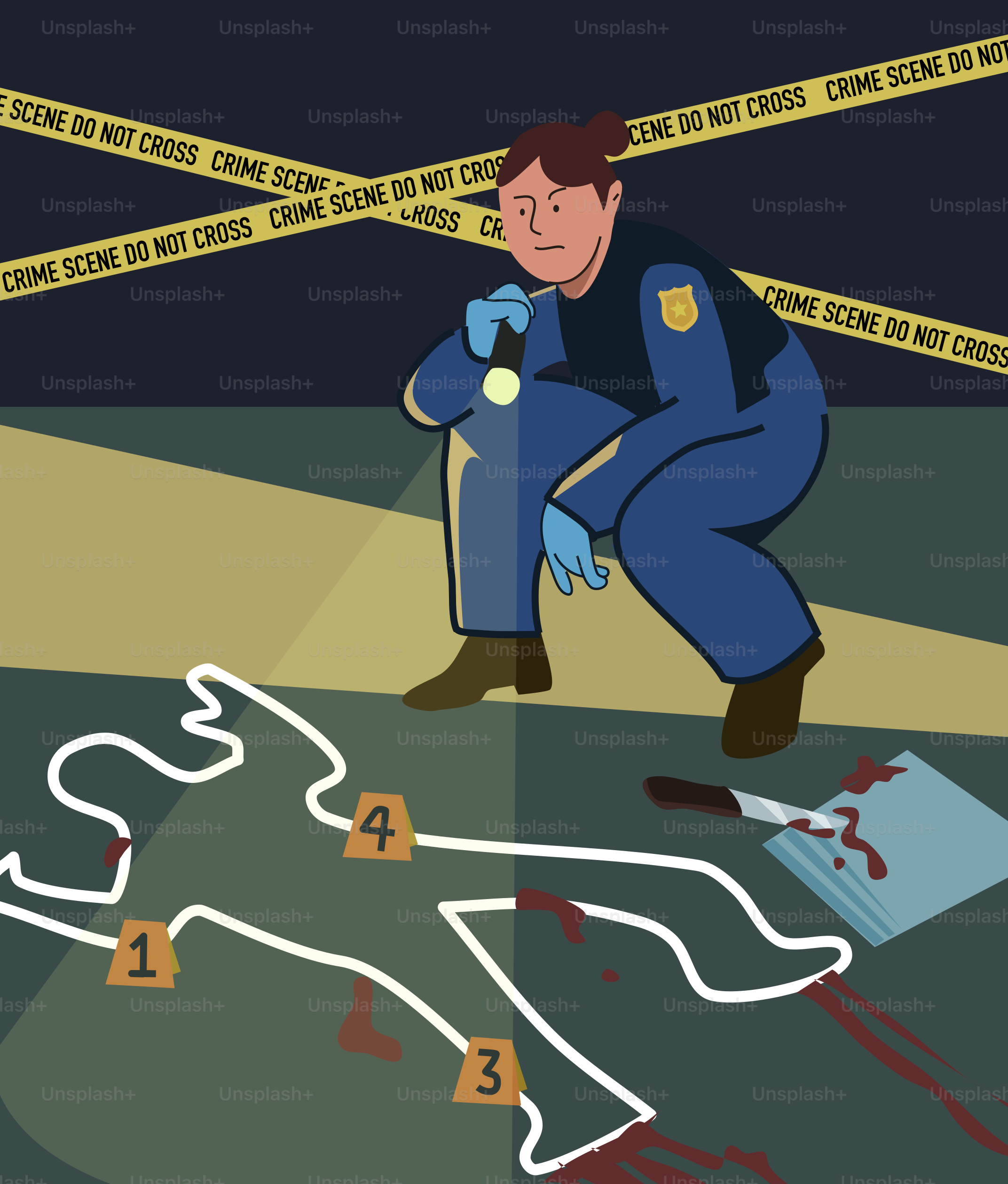 A man kneeling down next to a fire hydrant vector – Crime Image on Unsplash