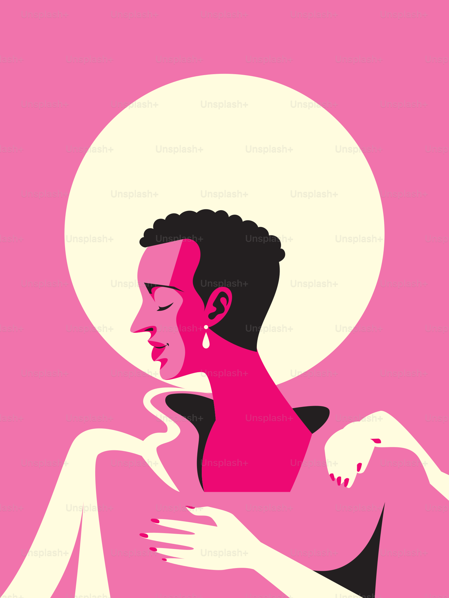 A man holding a woman in his arms vector – Illustration Image on Unsplash