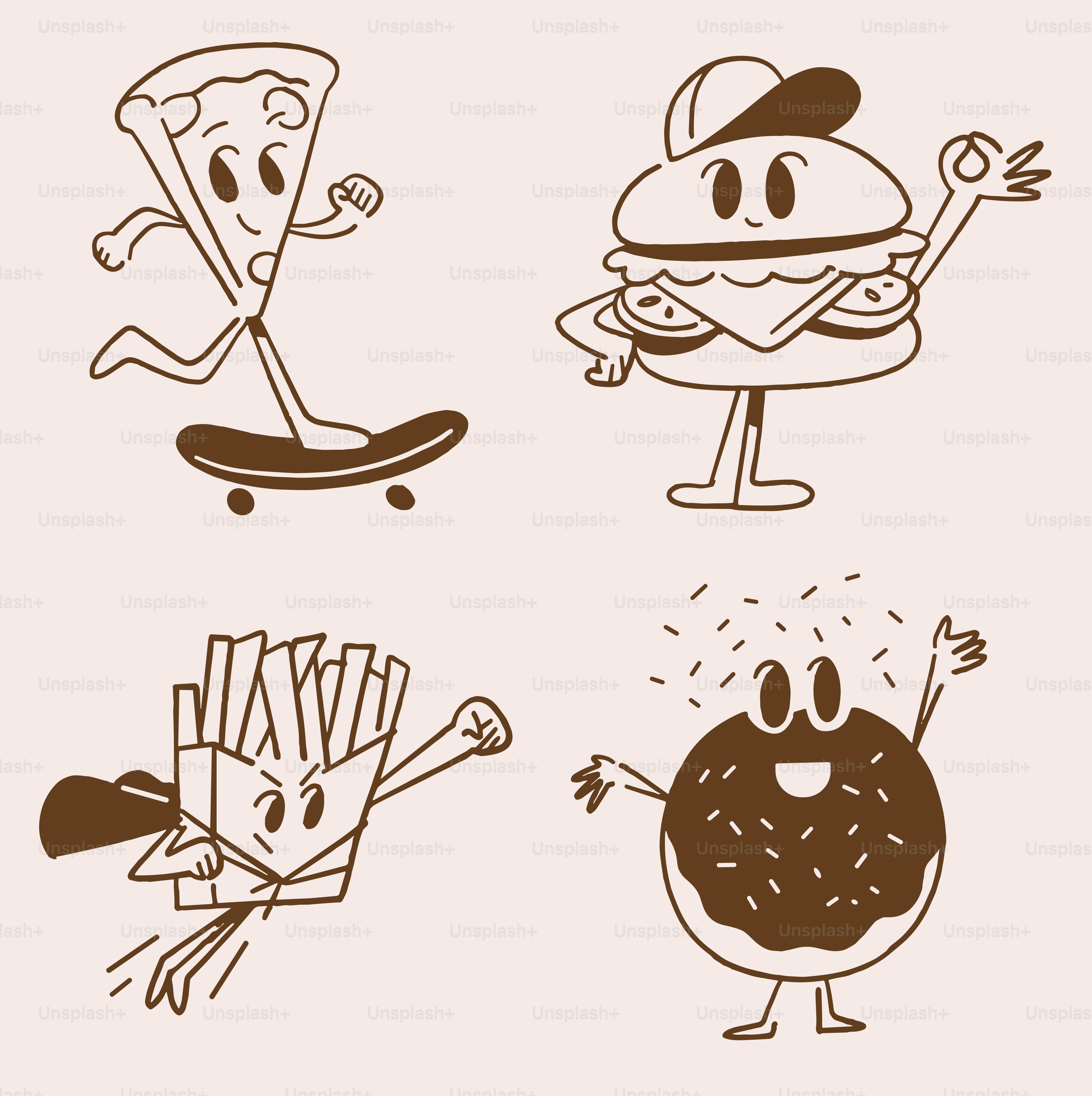 Personajes Divertidos De Comida Si La Hora De Las Comidas Con Tu Peque