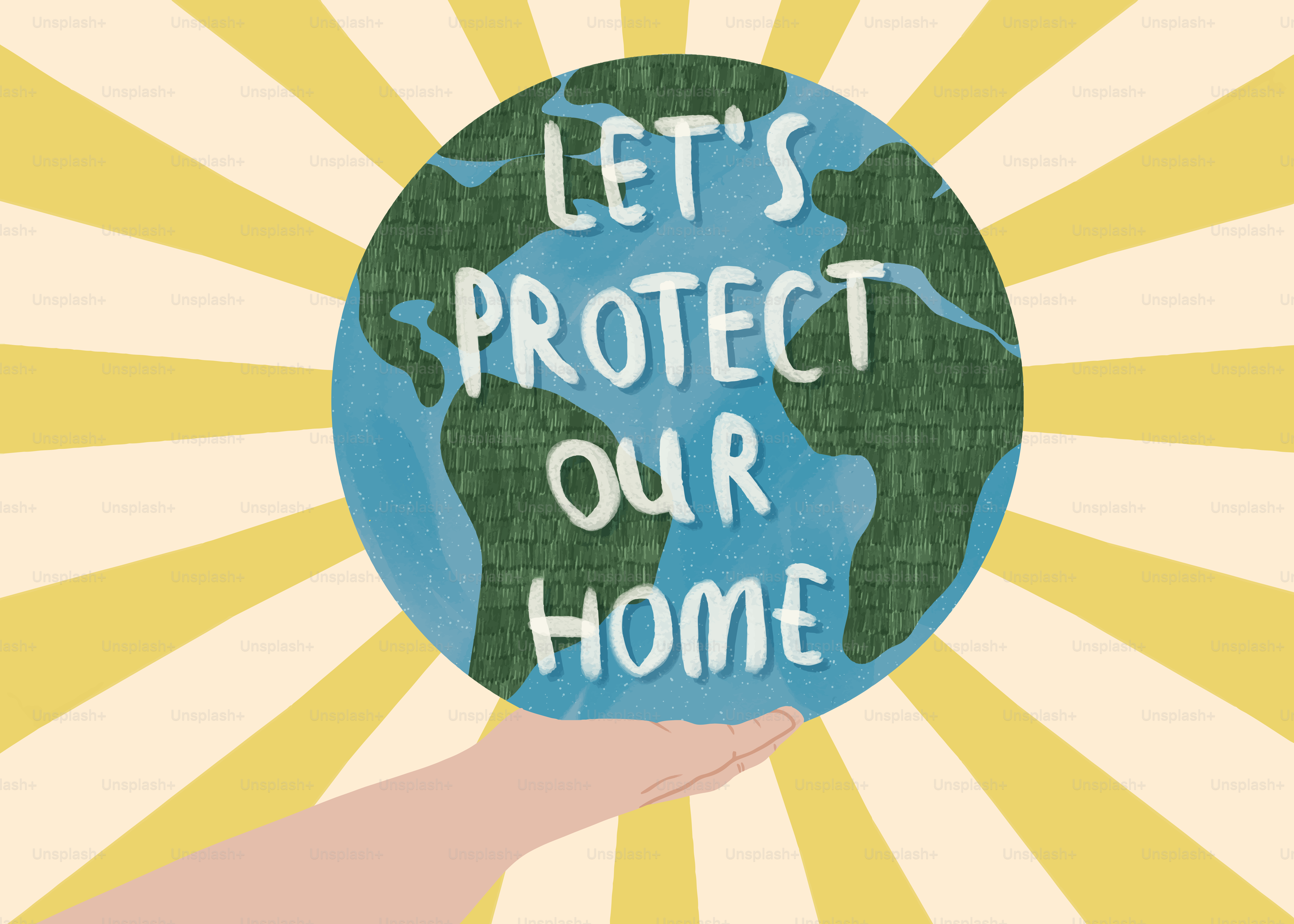 Let's protect our home, earth. vector – Art Image on Unsplash