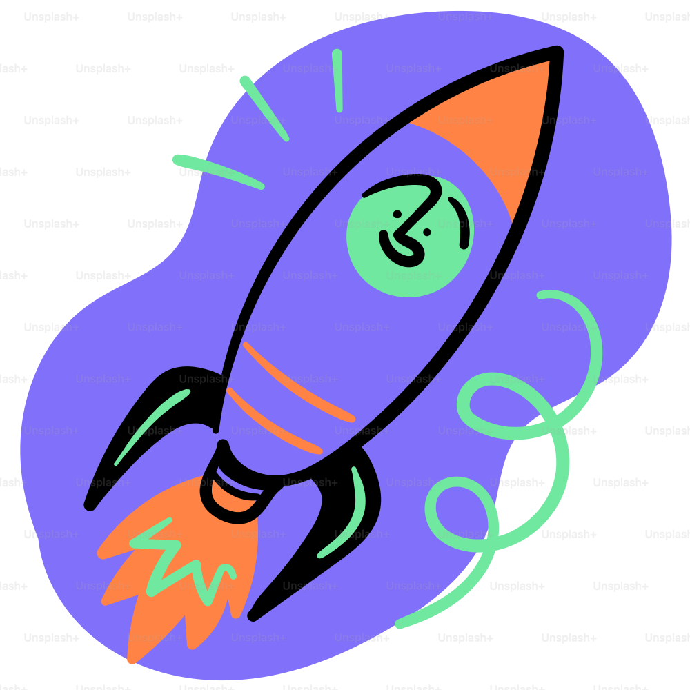 A rocket is taking off into the sky. vector – Technology Image on Unsplash