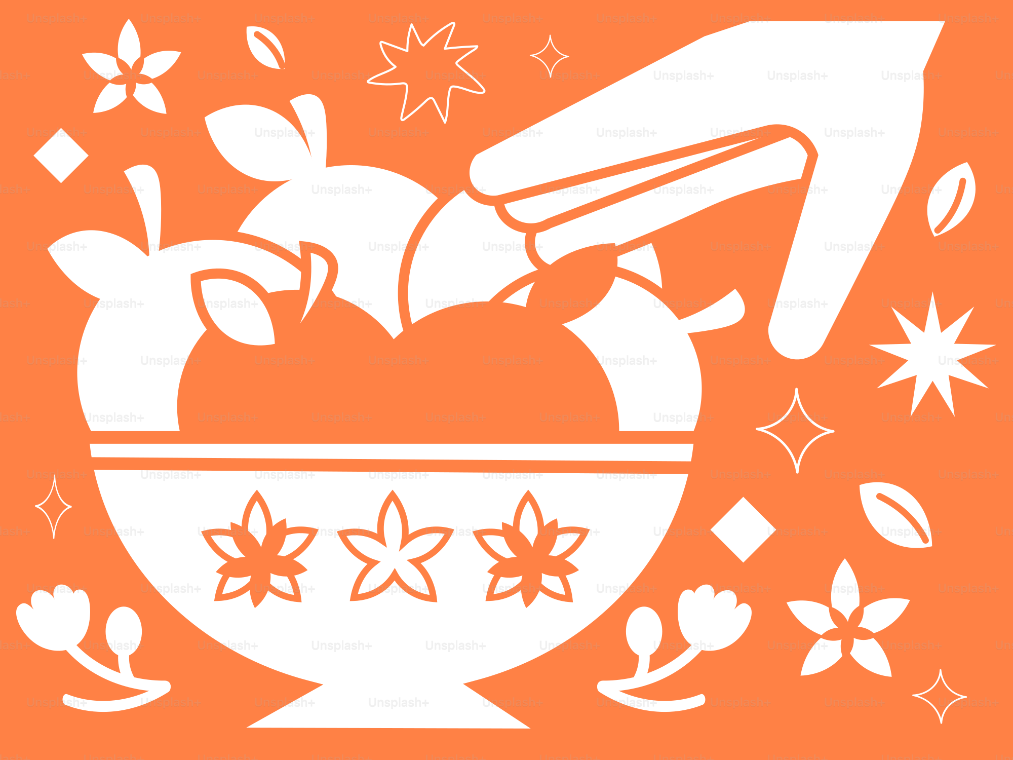 Hand picking fruit from a decorative bowl. vector – Flower Image on ...