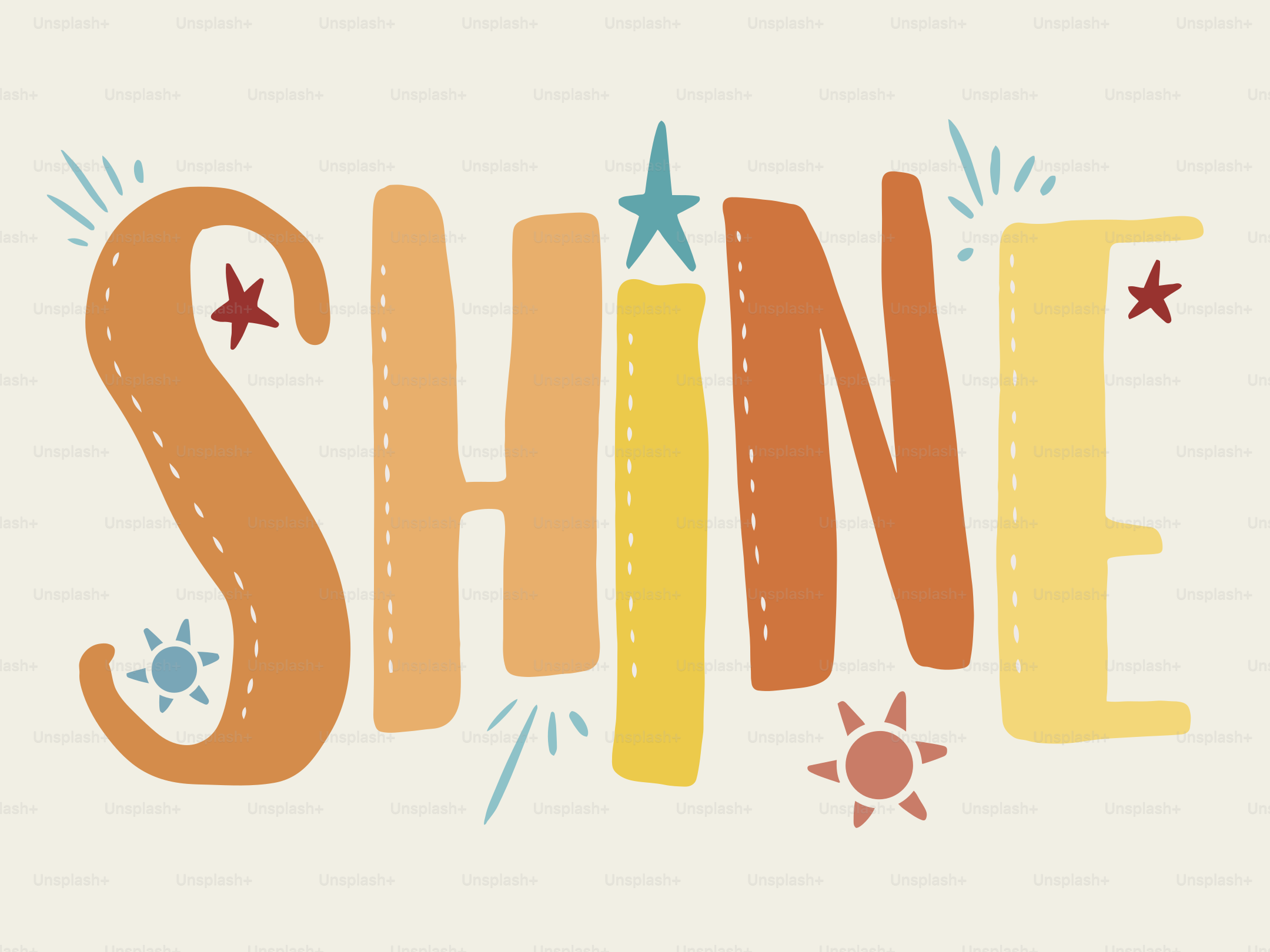 The image says "shine" in colorful letters. vector – Texture Image on ...