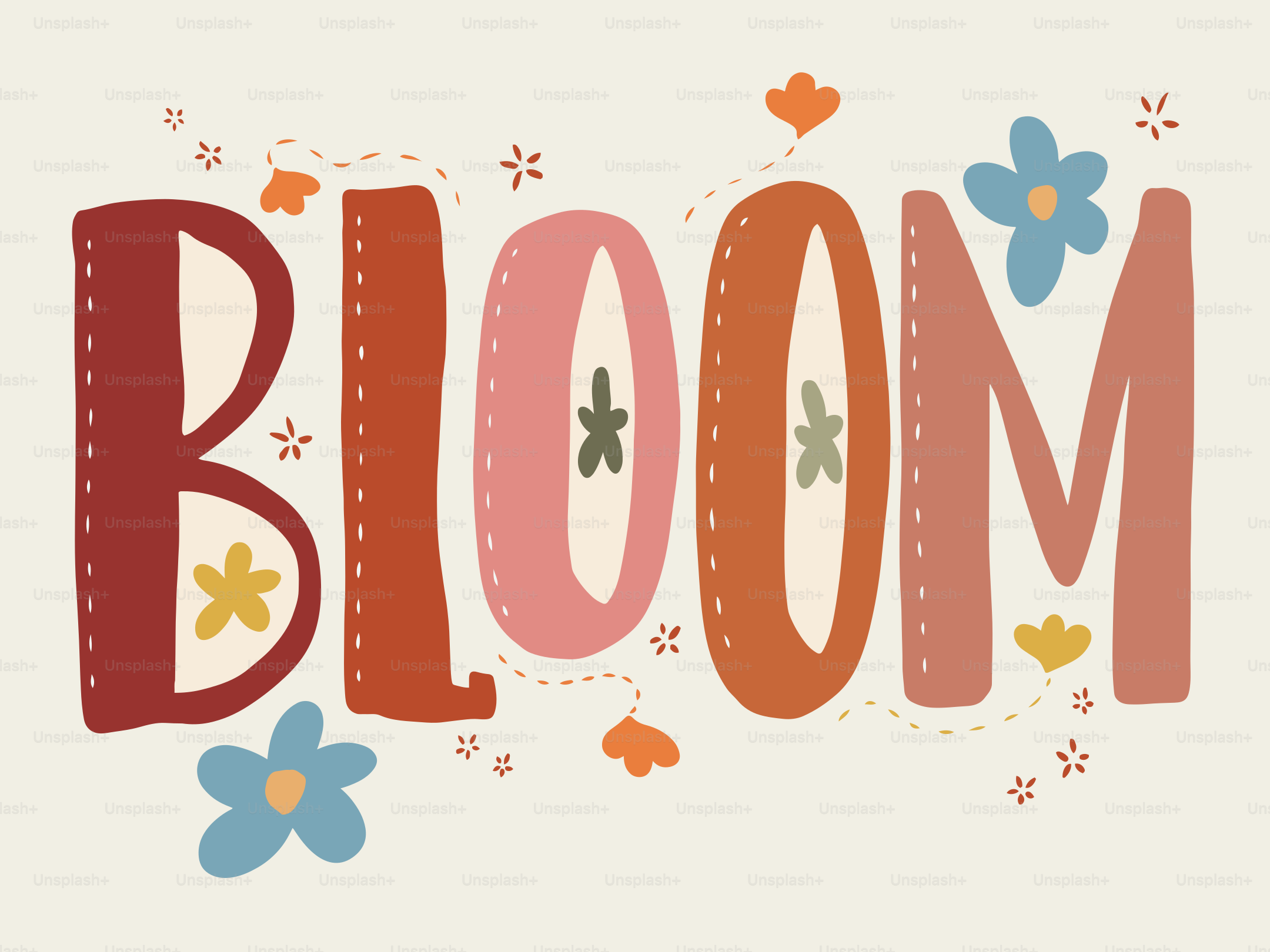 The word "bloom" is written in flowers. vector – Texture Image on Unsplash