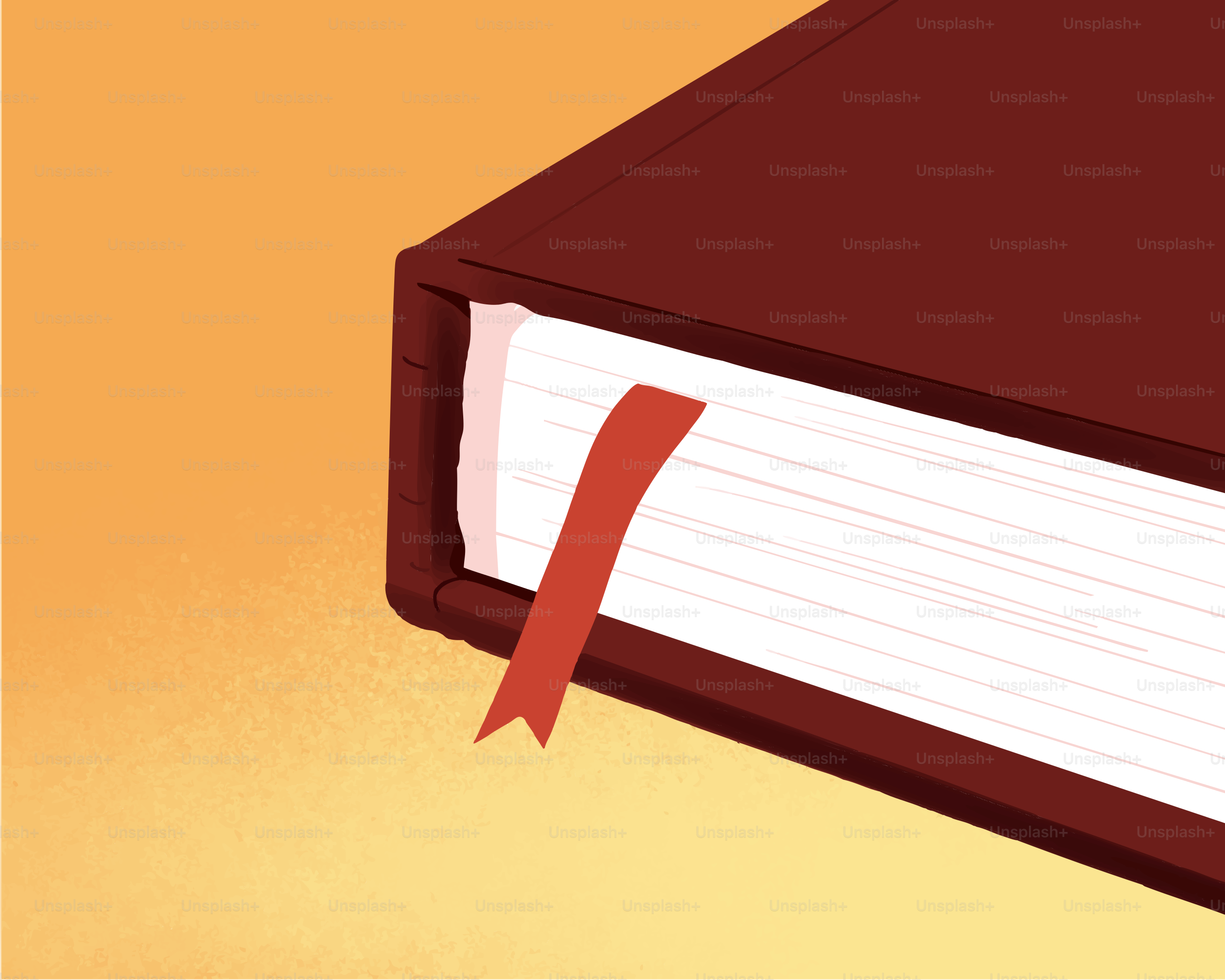 Vektor Buku tertutup dengan bookmark pita. – Gambar Buku di Unsplash