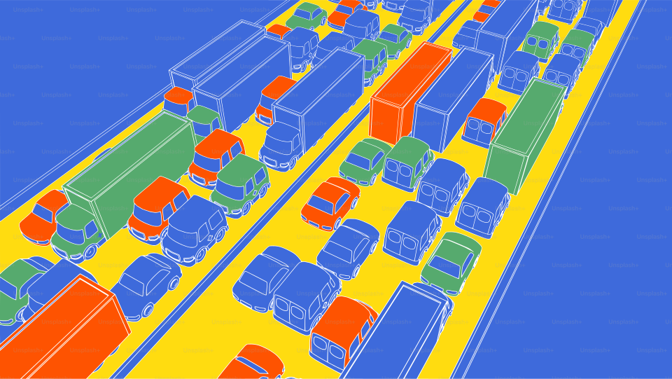 Traffic congestion on a busy highway. vector – Travel Image on Unsplash