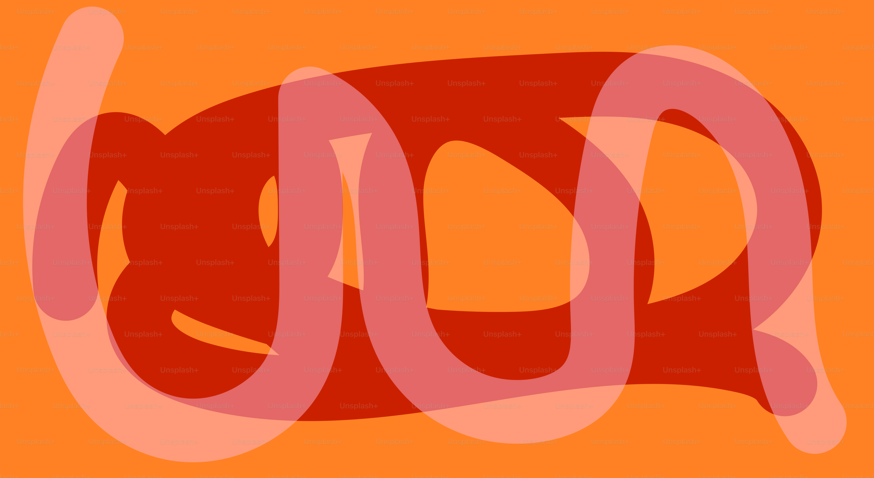 Abstract shapes in red and orange colors. vector – Illustration Image ...