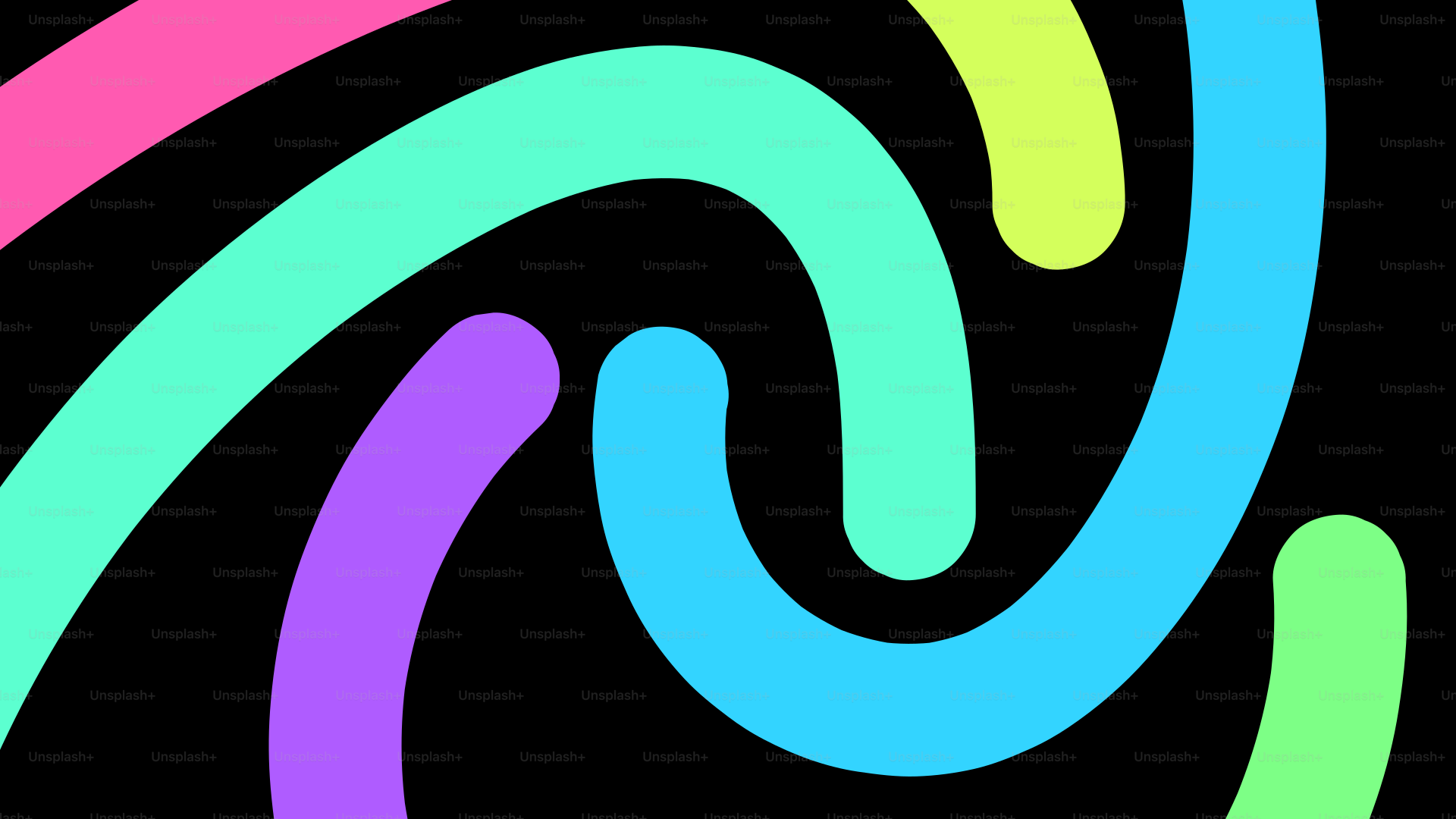 Colorful swirls against a black background. vector – Vector Image on ...
