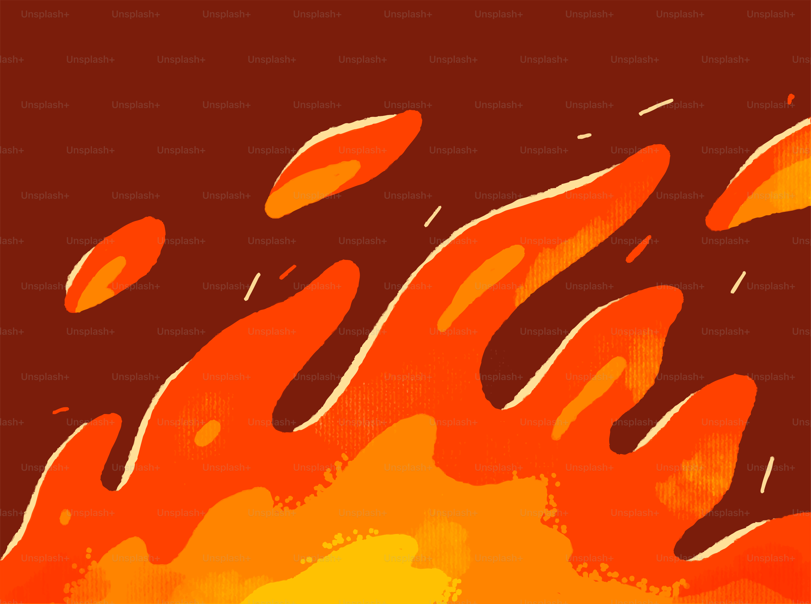 Vektor Api menyala terang dengan latar belakang yang gelap. – Gambar ...