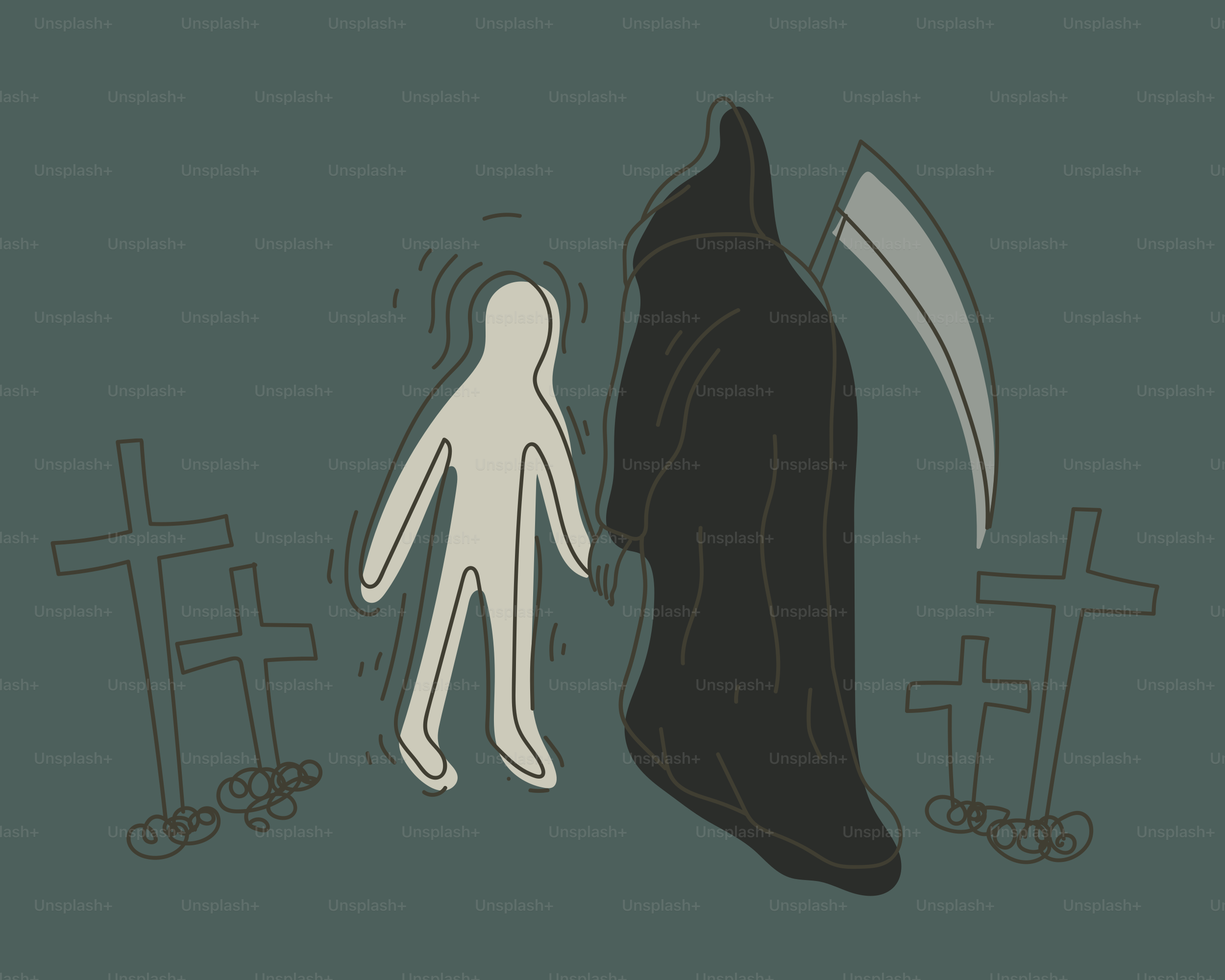 Angel hovering over a tombstone vector – Death Image on Unsplash