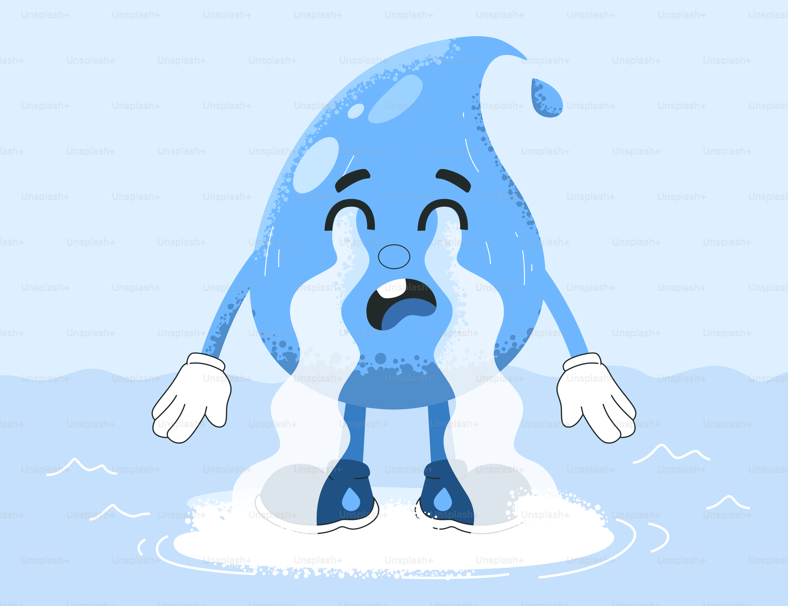 Vektor Karakter api kartun dengan lengan dan kaki – Gambar Kebakaran di ...