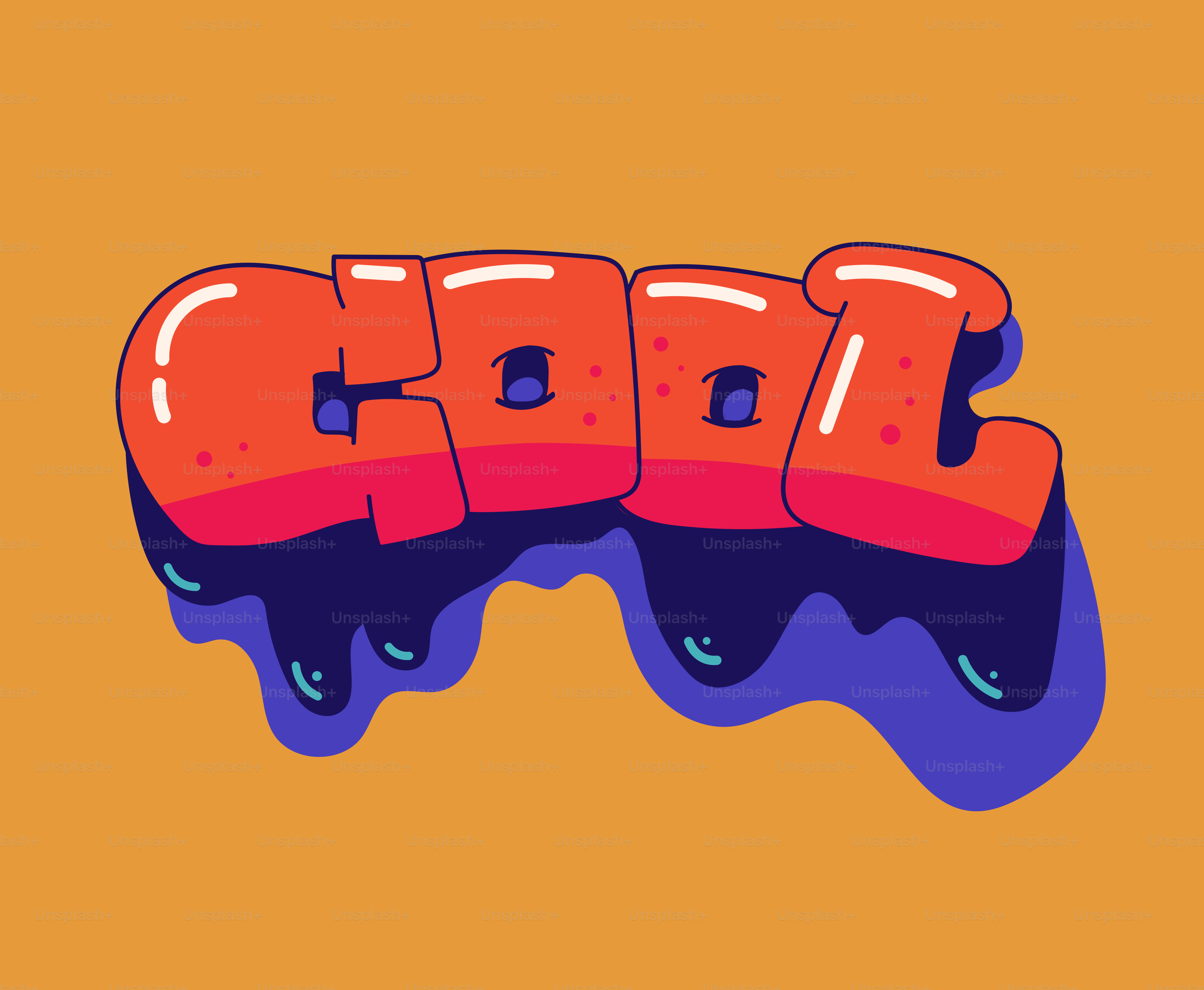 Graffiti style word "cool" with dripping effect vector – Art Image on ...