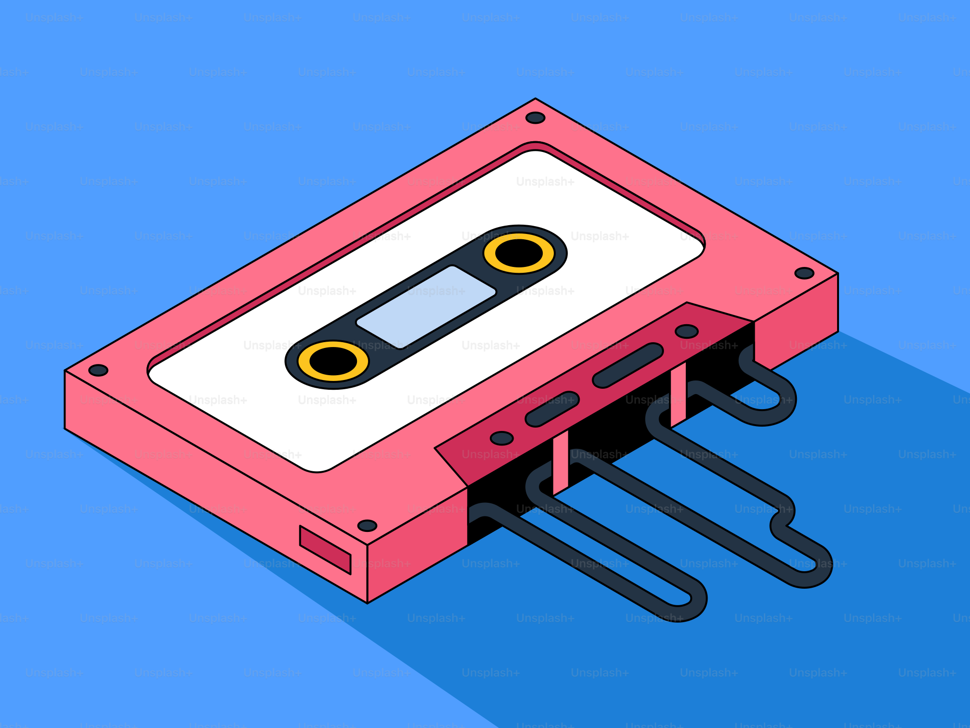 Vektor Tiga floppy disk warna-warni berbaris dengan latar belakang ...