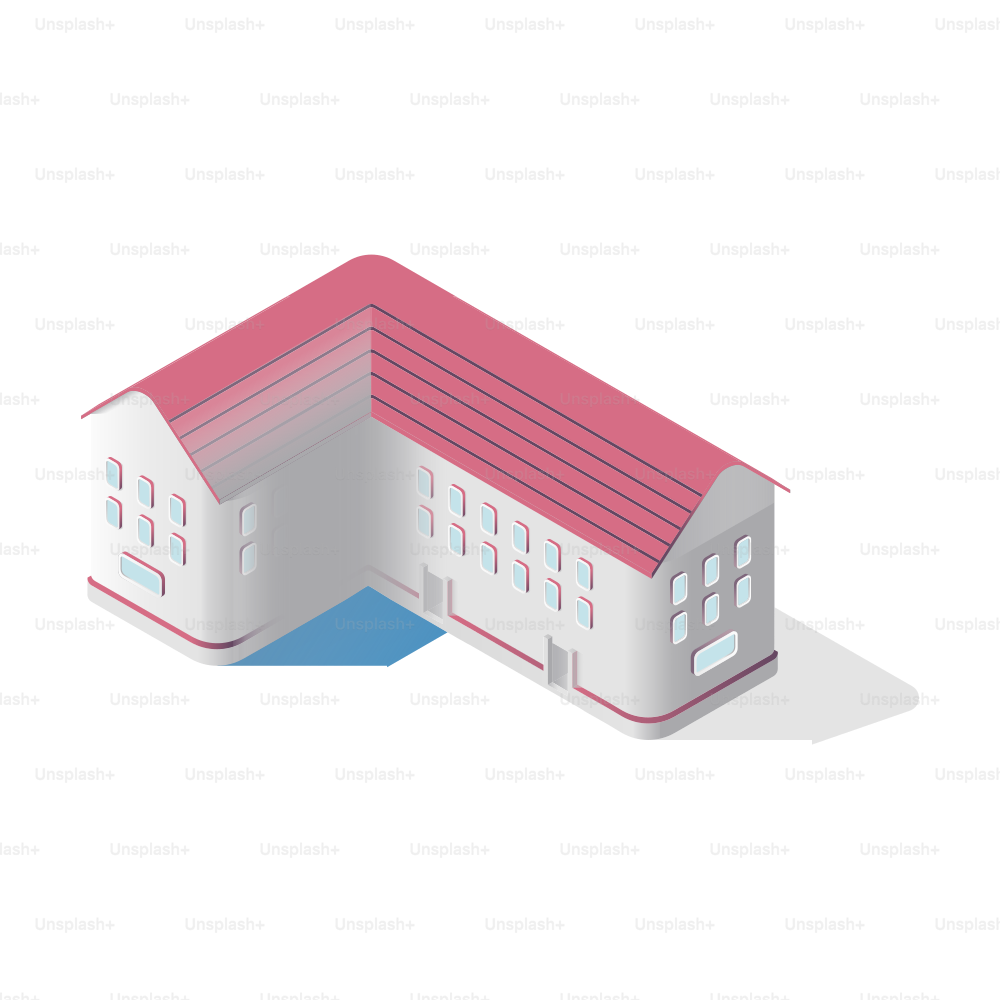 Isometric view of a small retail building vector – Art Image on Unsplash