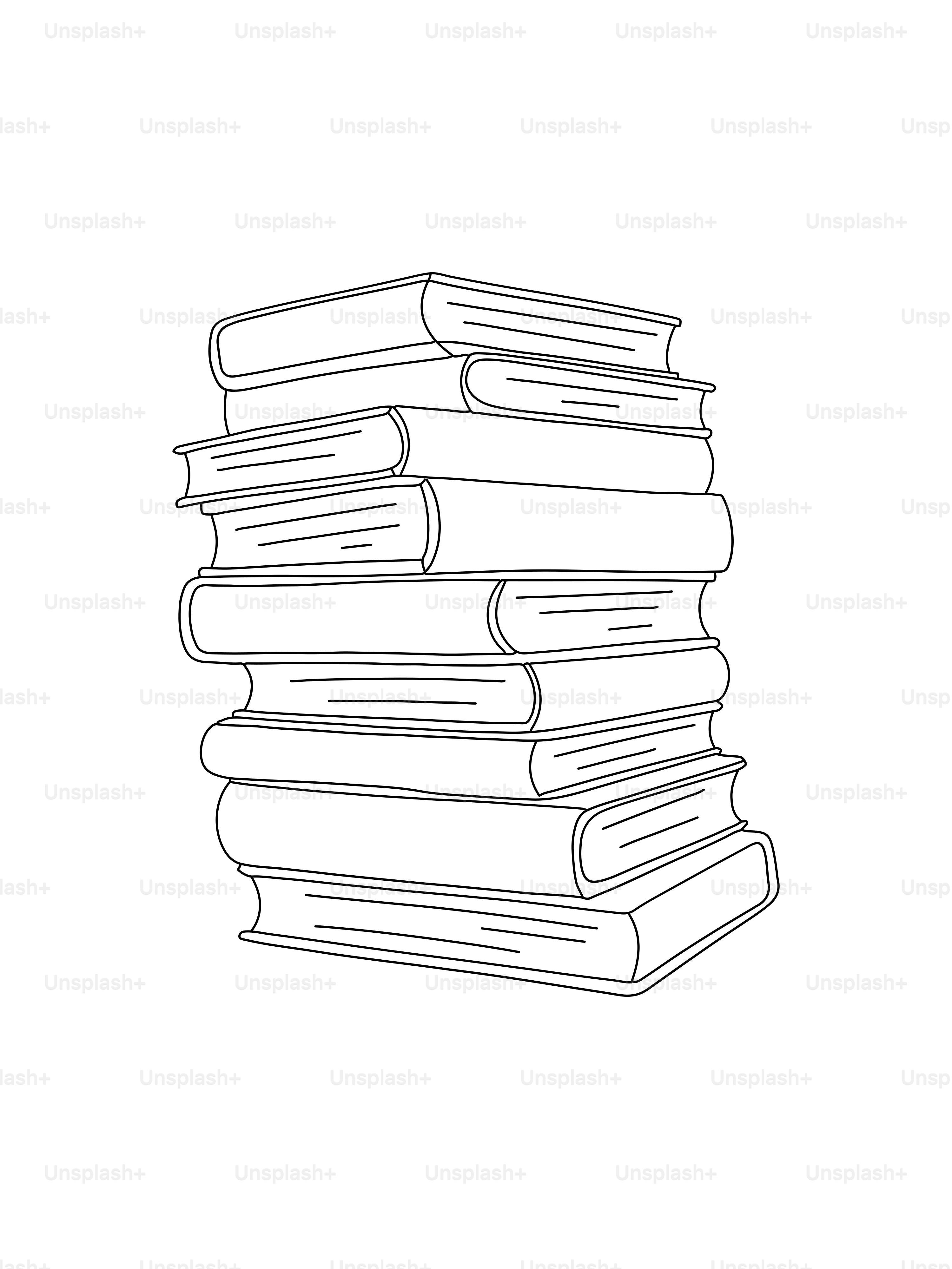 A stack of books on a white background vector – Books Image on Unsplash