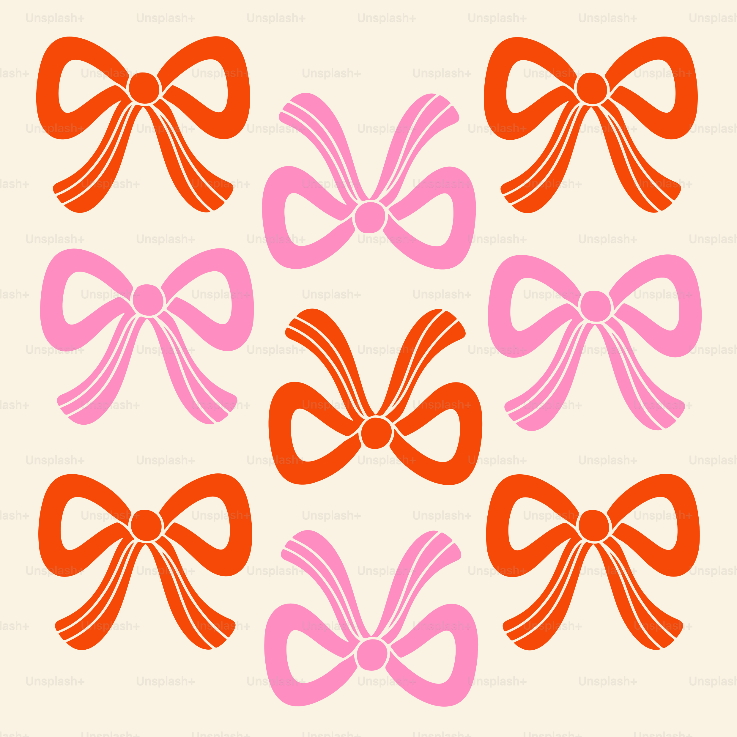 Pink background with white dots and floral elements. vector – Wallpaper ...