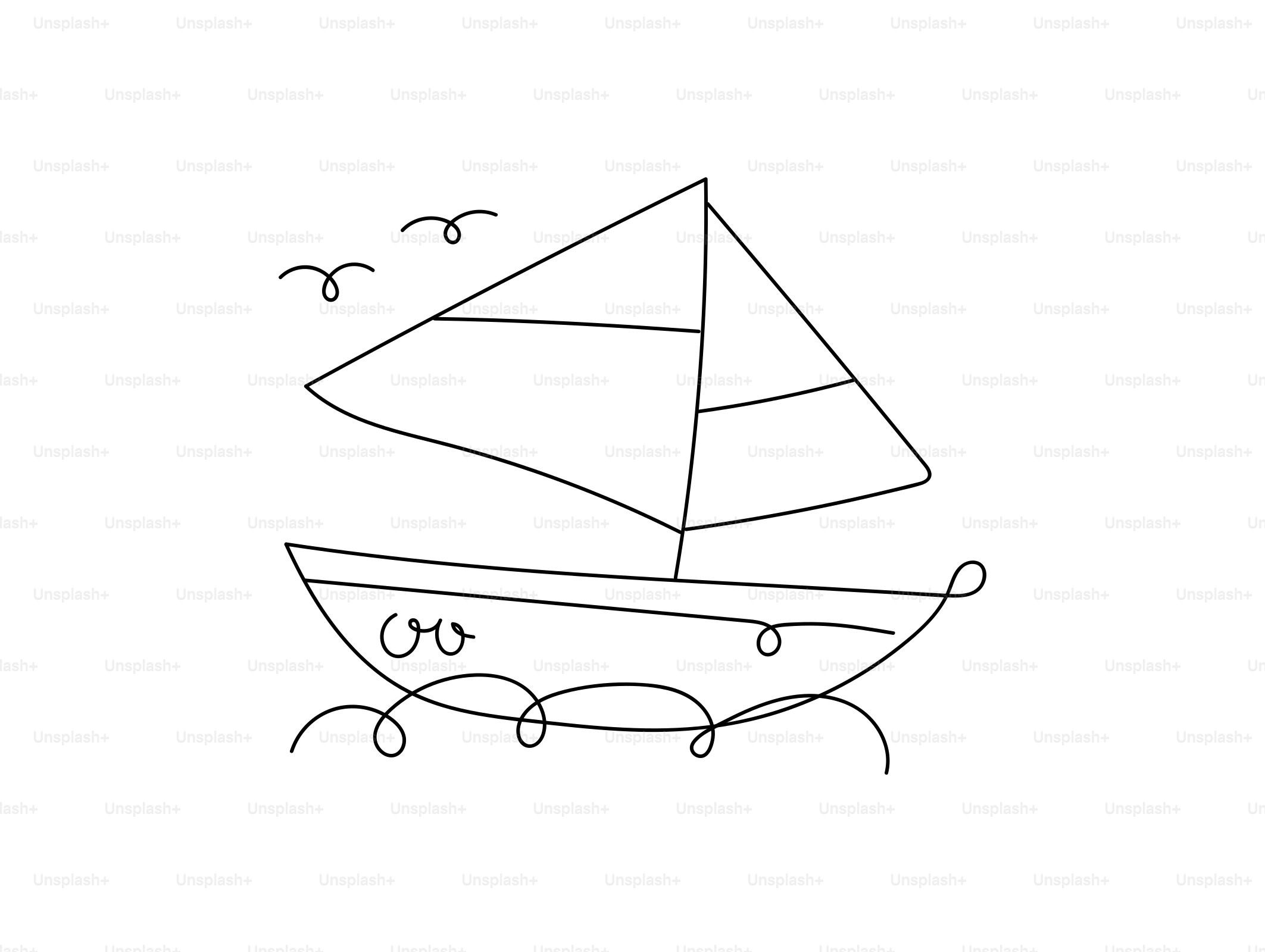 Un simple dessin au trait d’un château de sable. vectoriel – Image de ...