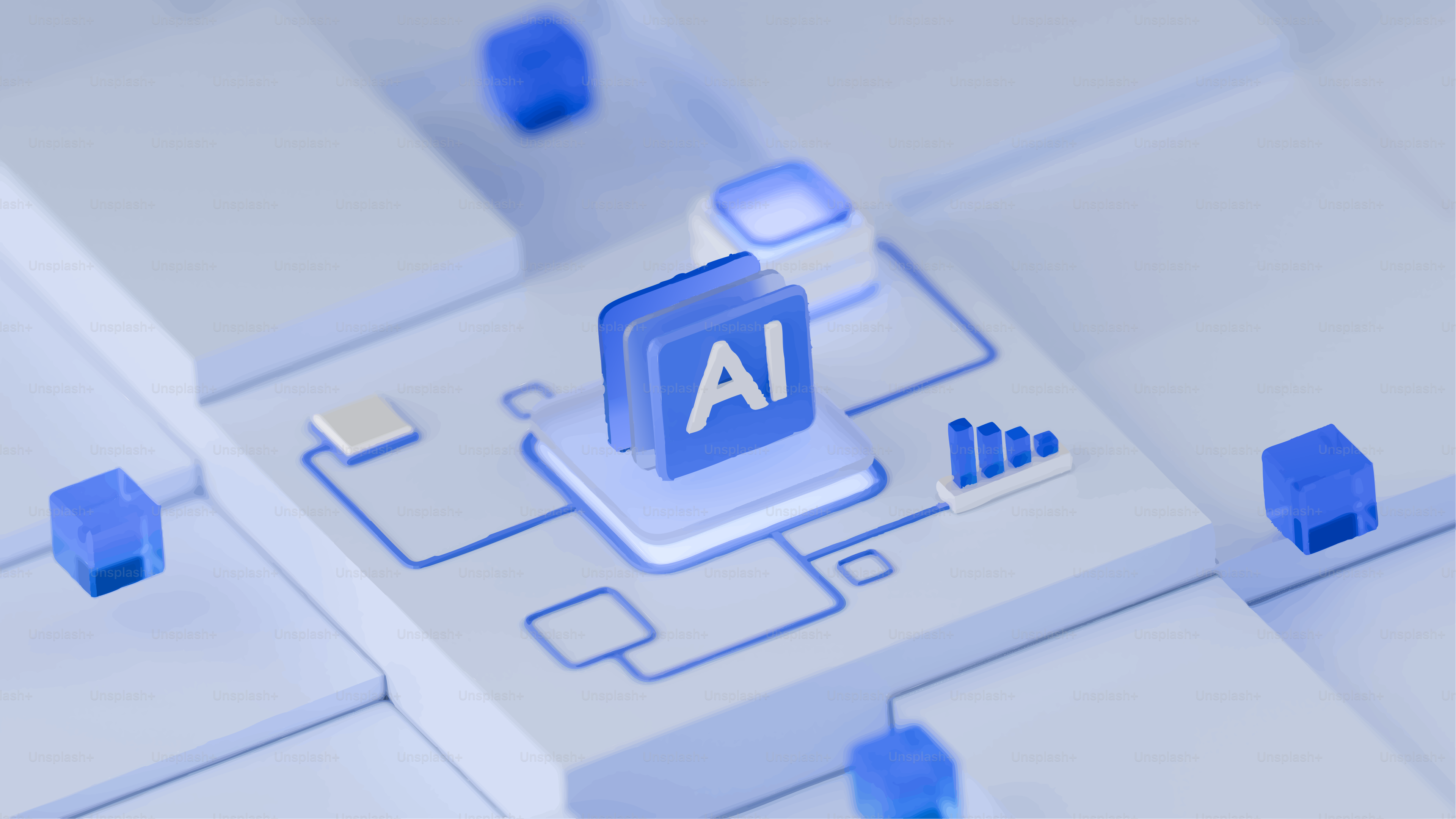 IA generativa em smartphone com balões de chat vetor – Imagem sobre ...