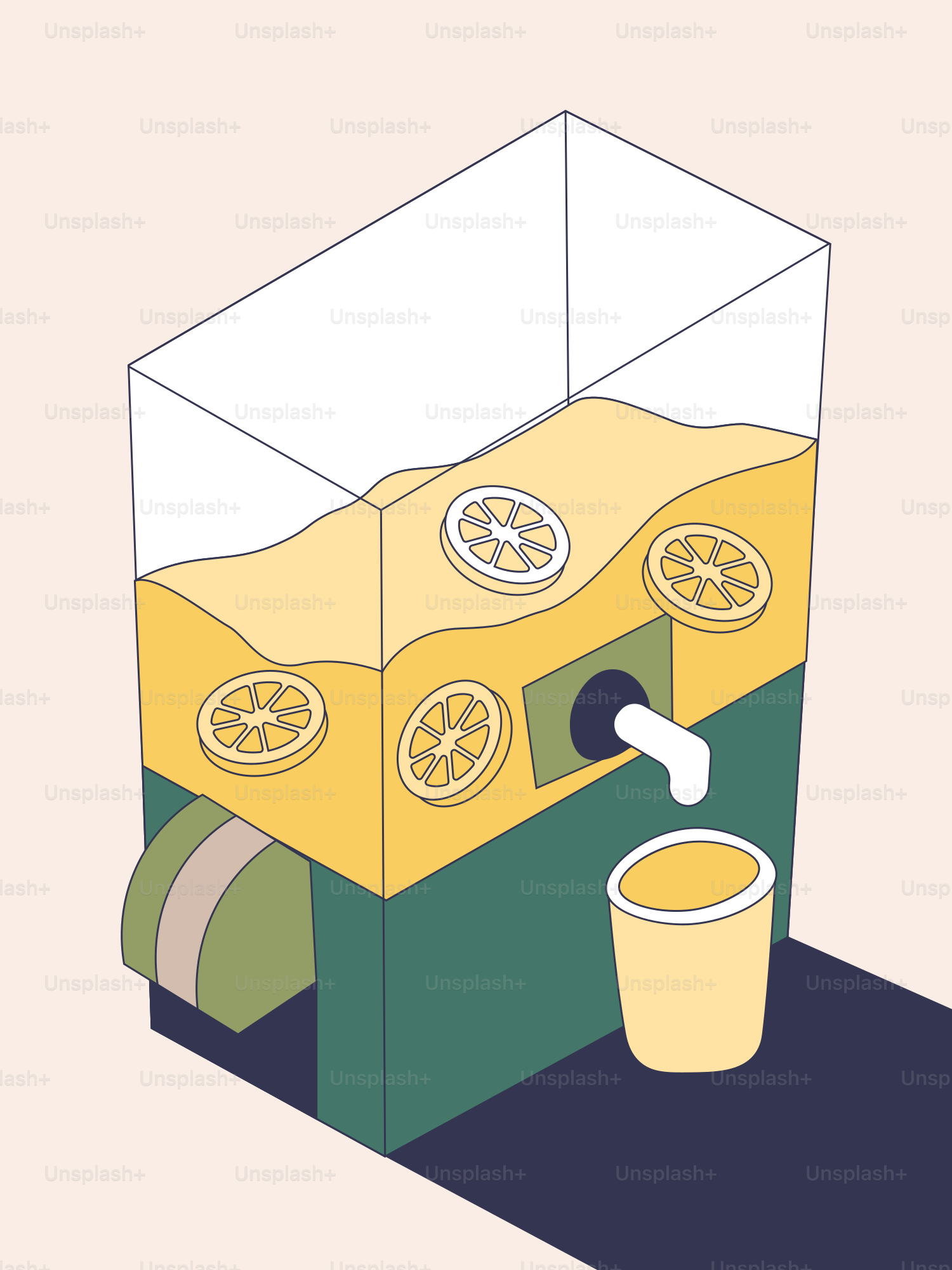 Four math operation blocks on a platform. vector – Abstract Image on ...