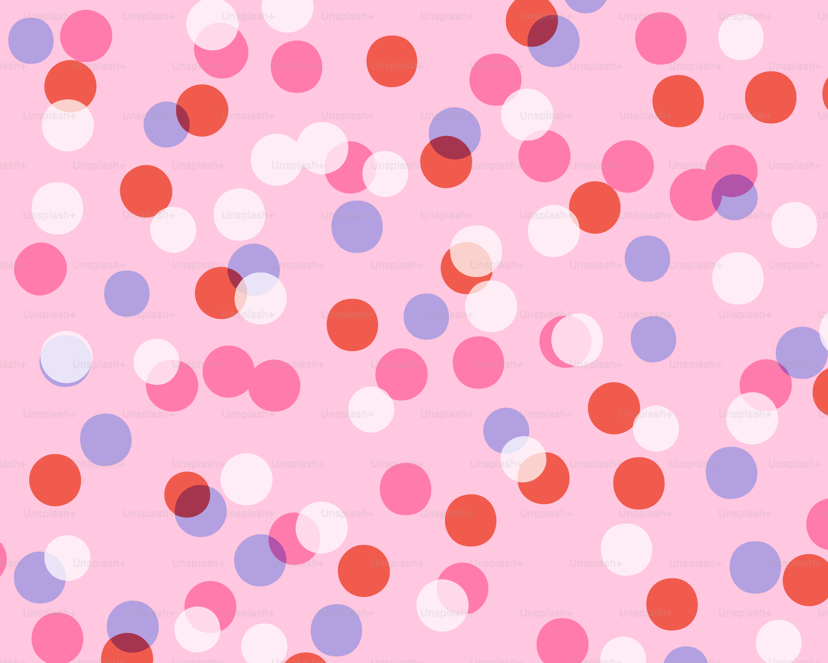 Orange and blue background with scattered colorful dots vector ...