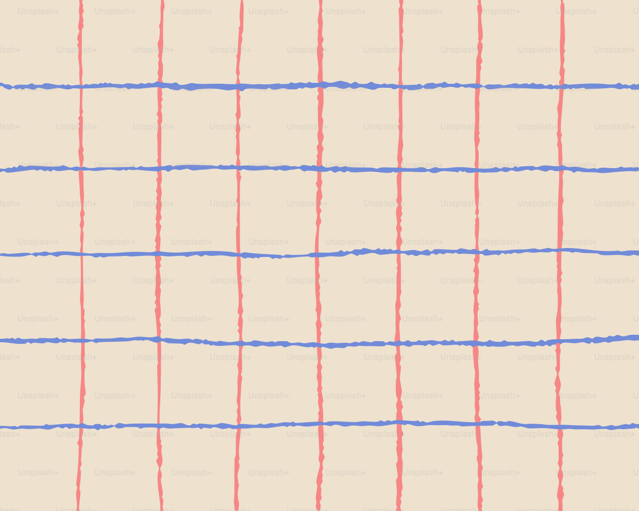 Beige background with a grid of red and blue lines. vector – Wallpaper ...