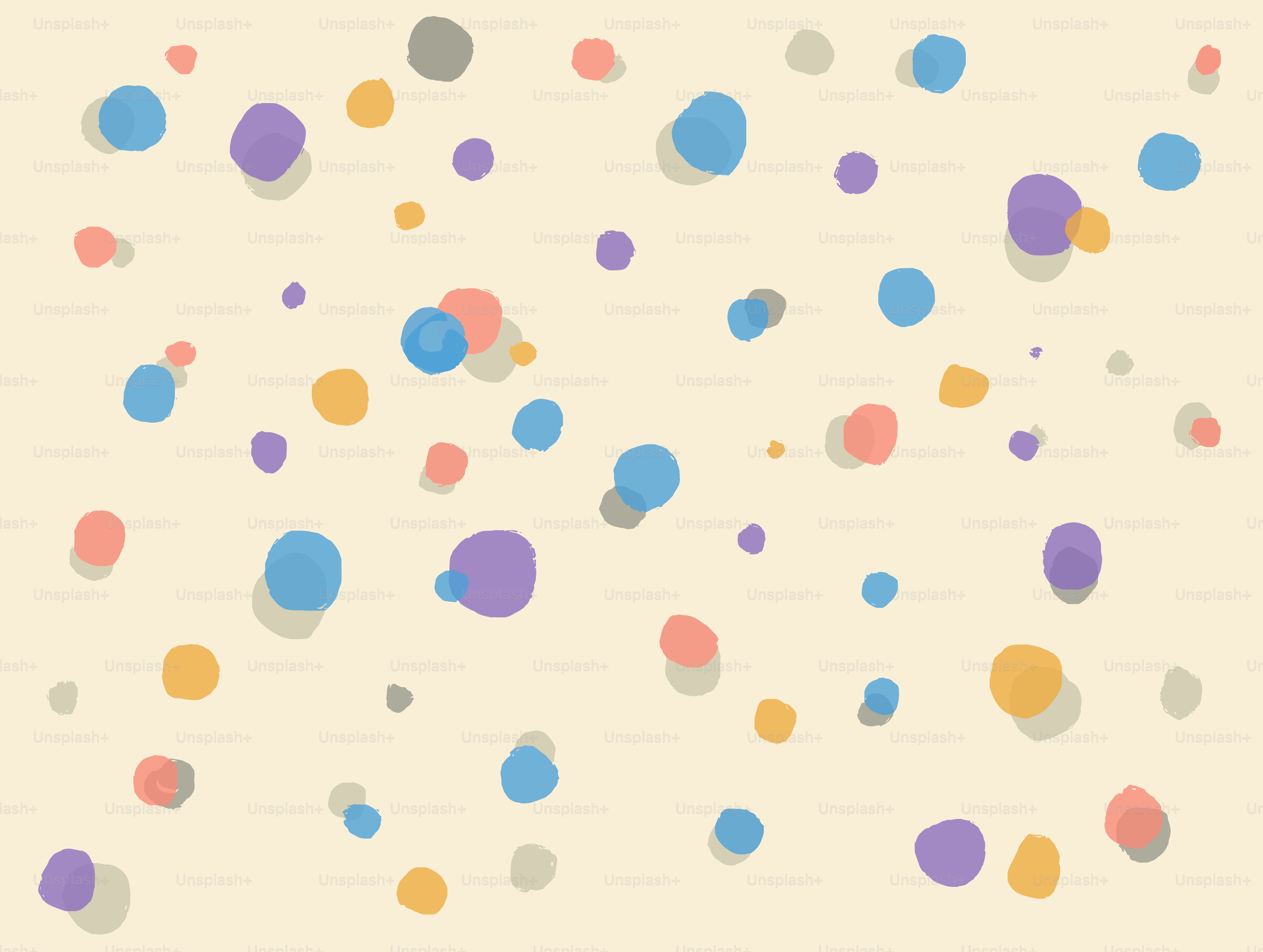Scattered colorful dots on a light background vector – Background Image ...