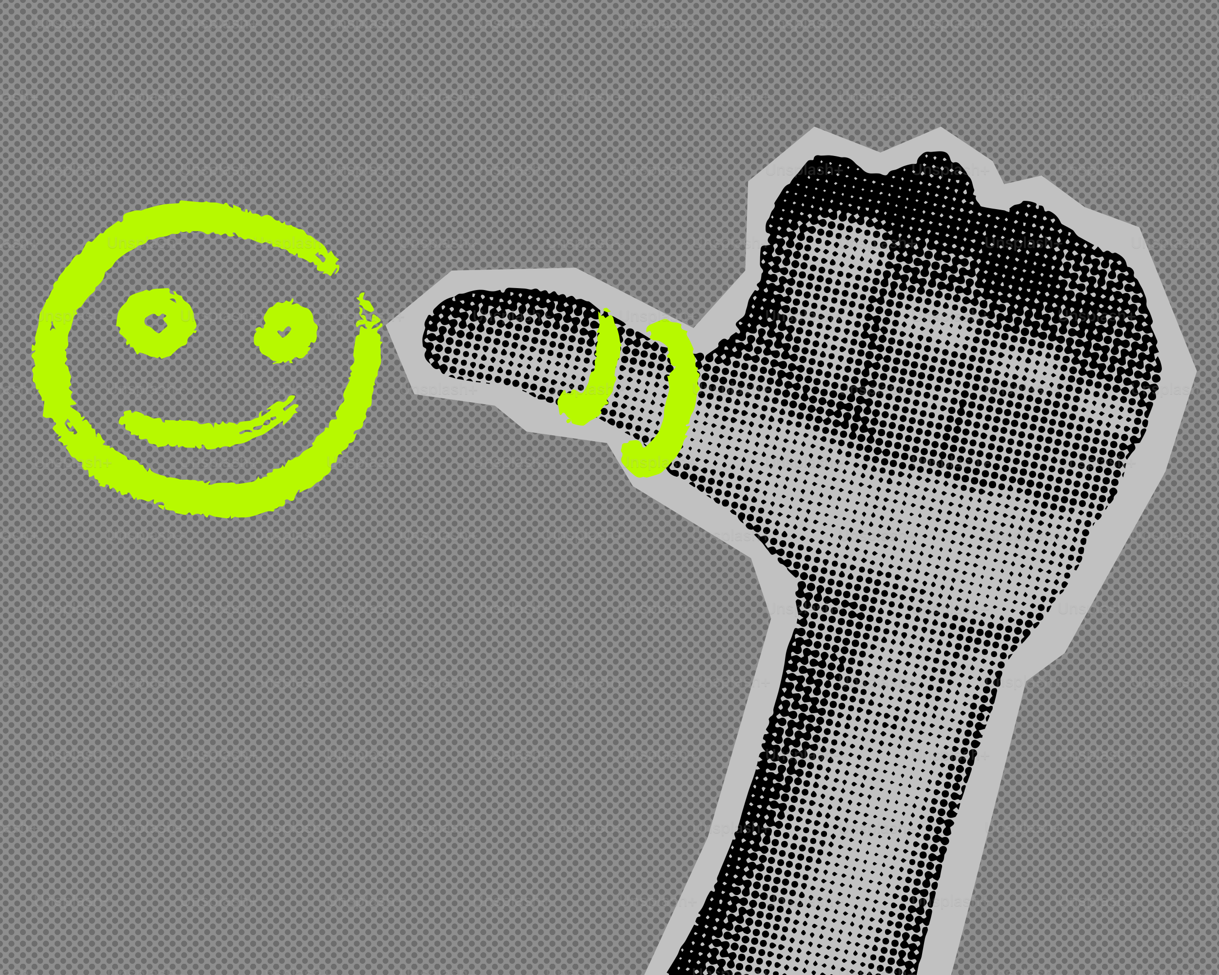 Hand making peace sign with neon green paint splash vector – Splash ...