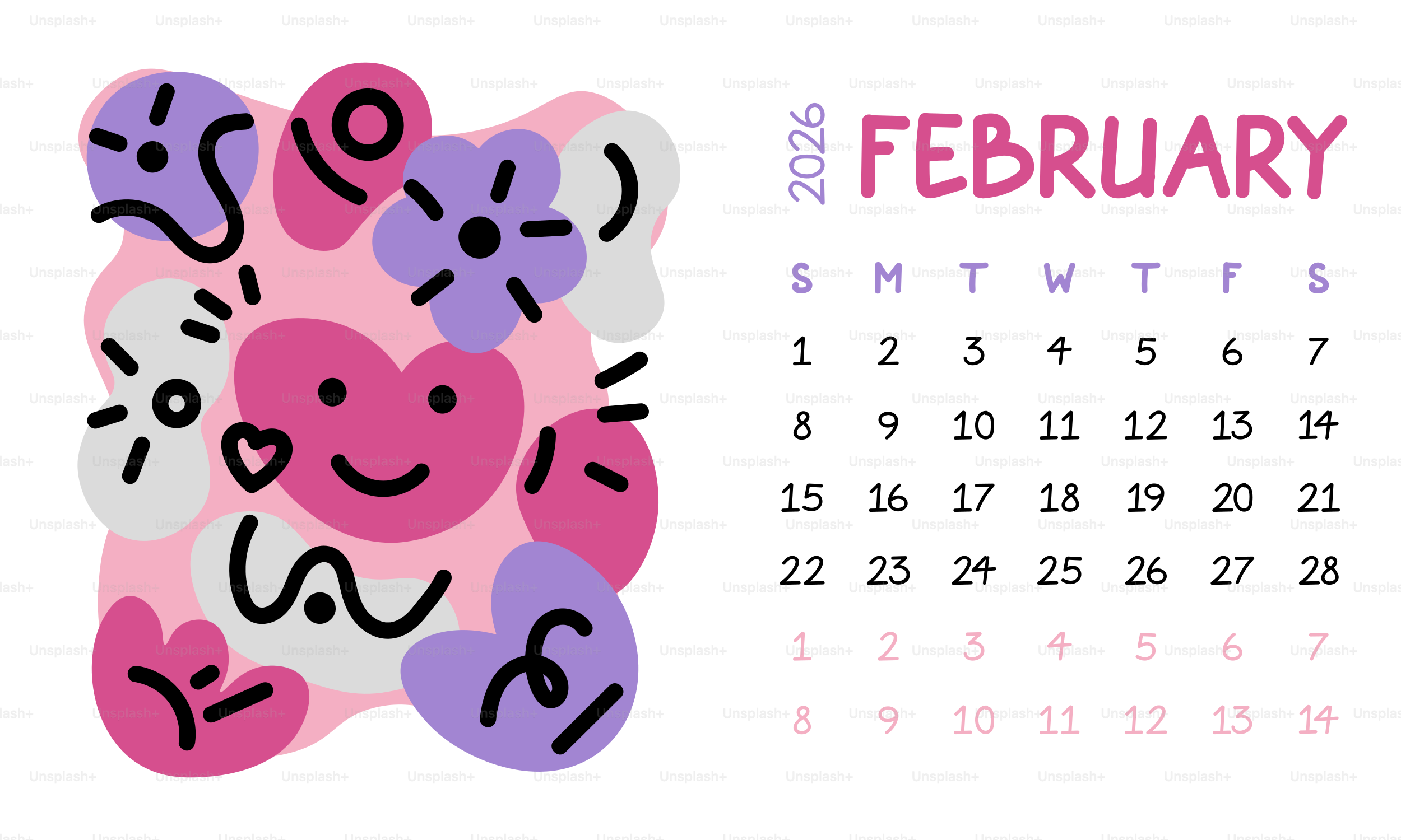 Abstract art and august 2026 calendar vector – Abstract Image on Unsplash