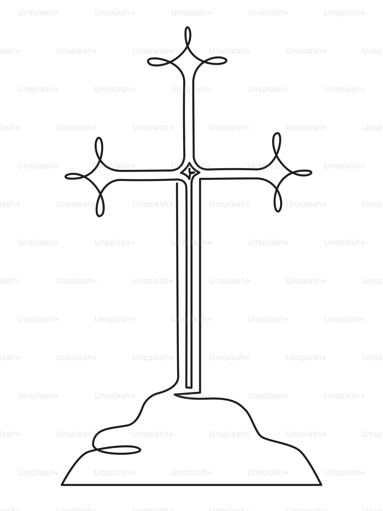 Minimalist line art of a flamingo standing on one leg. vector – Bird ...