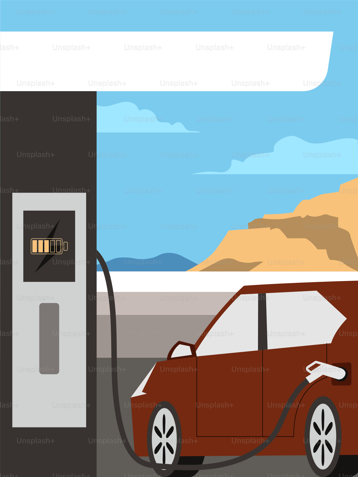 Man fueling a car at a gas station vector – Car Image on Unsplash