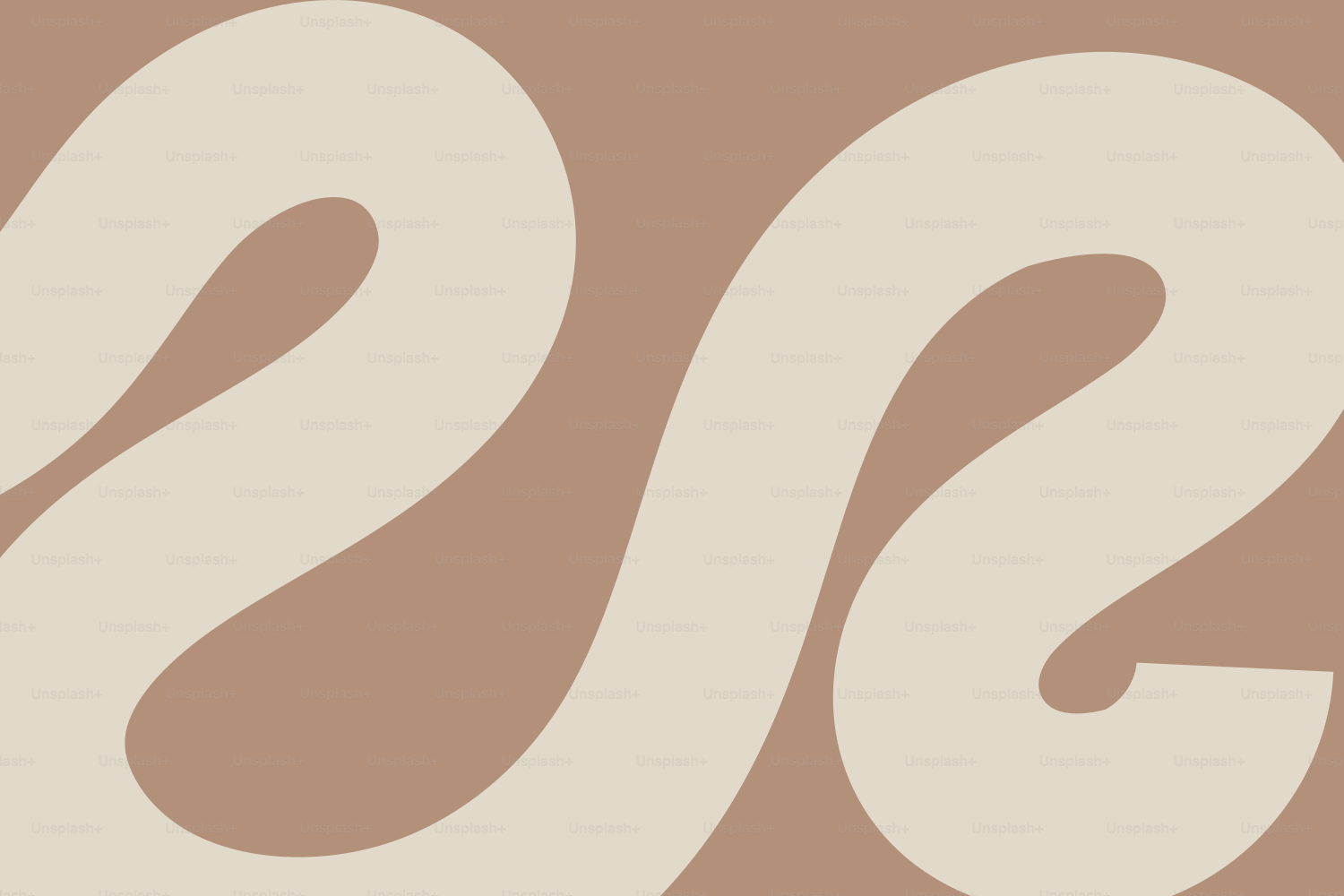 Abstract beige wavy lines on brown background vector – Background Image ...
